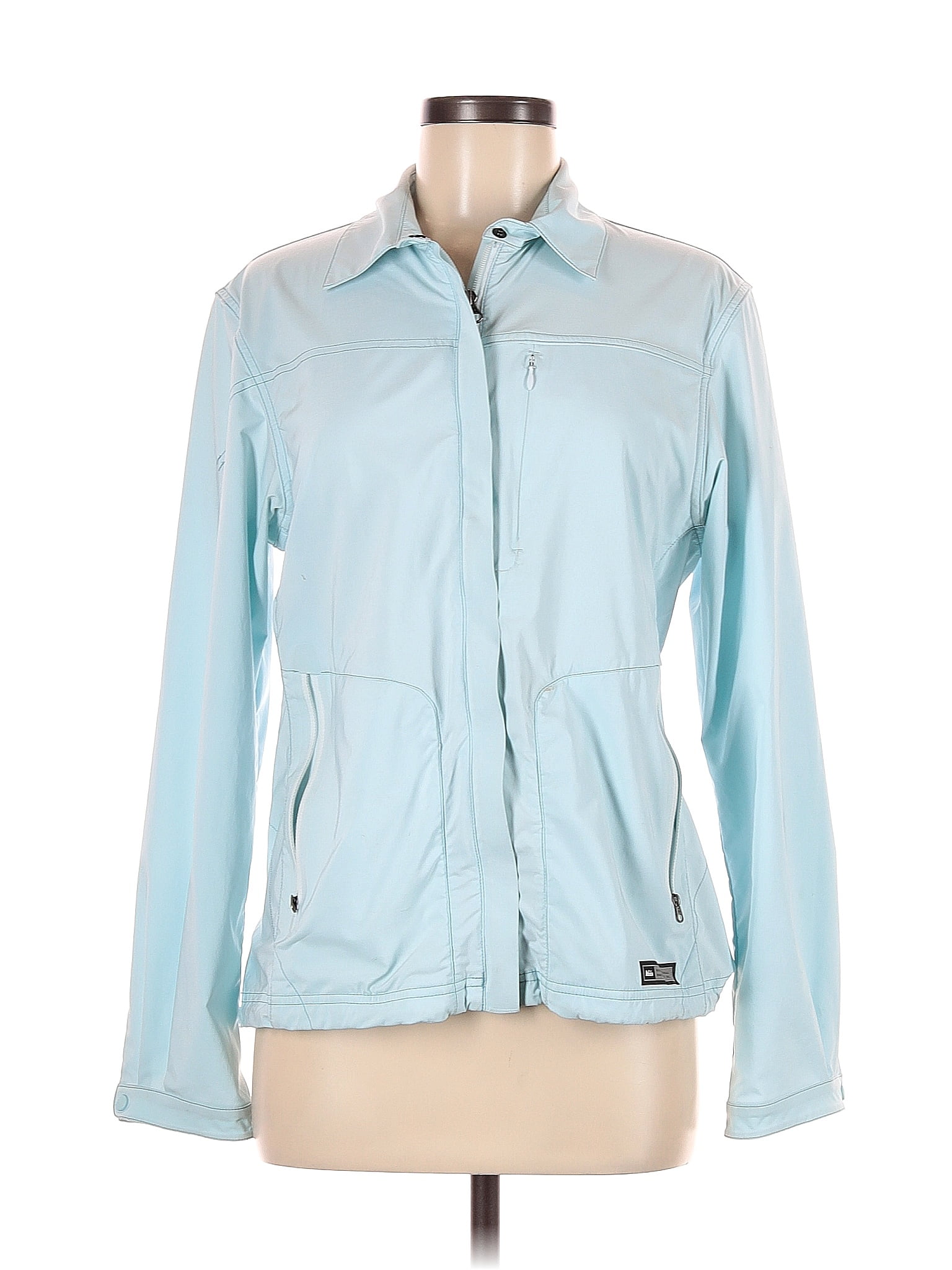 REI Solid Blue Jacket Size M - 61% off | ThredUp