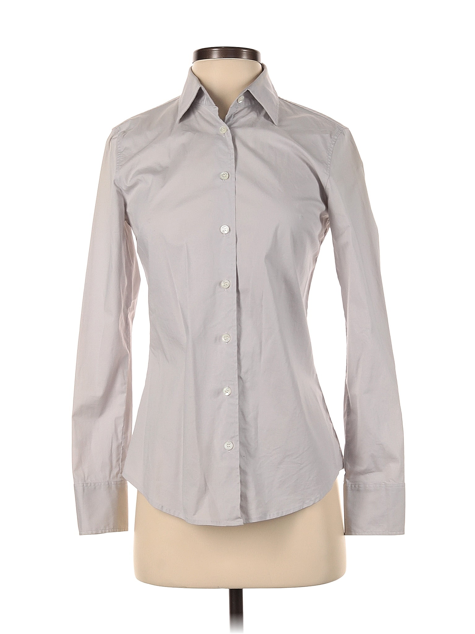 J.Crew Gray Long Sleeve Button-Down Shirt Size XS - 76% off | ThredUp