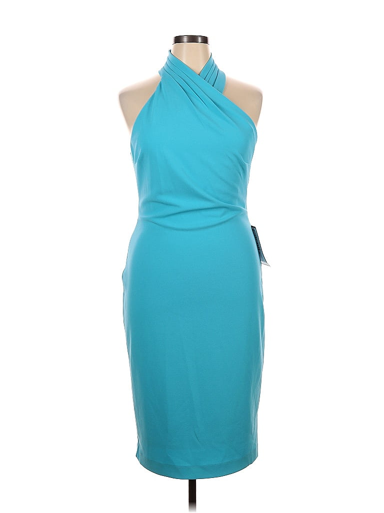 RACHEL Rachel Roy Solid Teal Casual Dress Size XL - 70% off | ThredUp