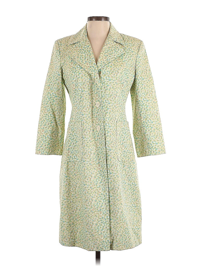 Express 100% Cotton Multi Color Green Coat Size S - 74% off | ThredUp