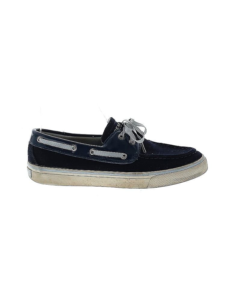Sperry Top Sider 100% Leather Solid Blue Flats Size 7 - 61% off | ThredUp