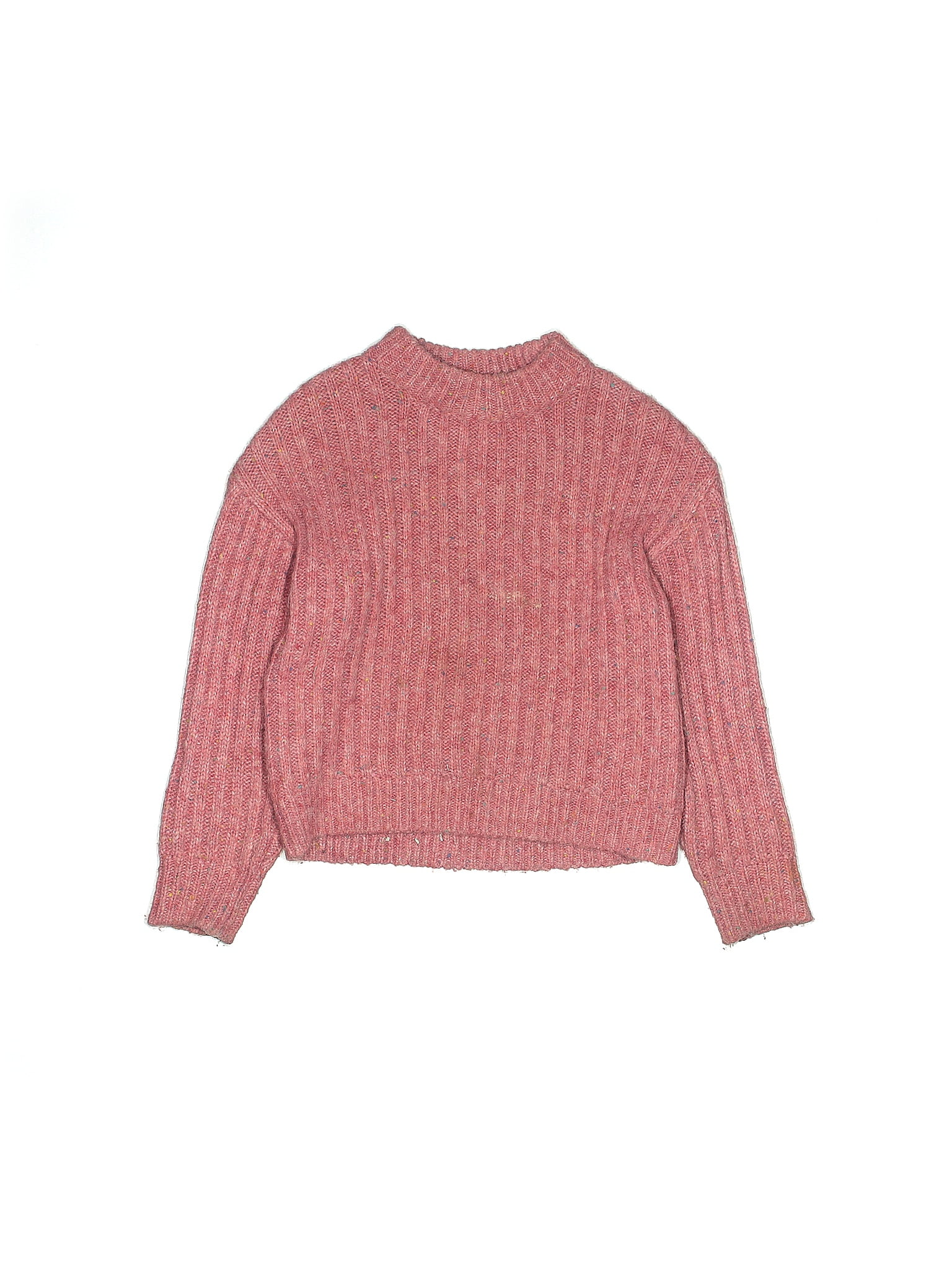 Zara Solid Pink Pullover Sweater Size 8 - 9 - 64% off | ThredUp