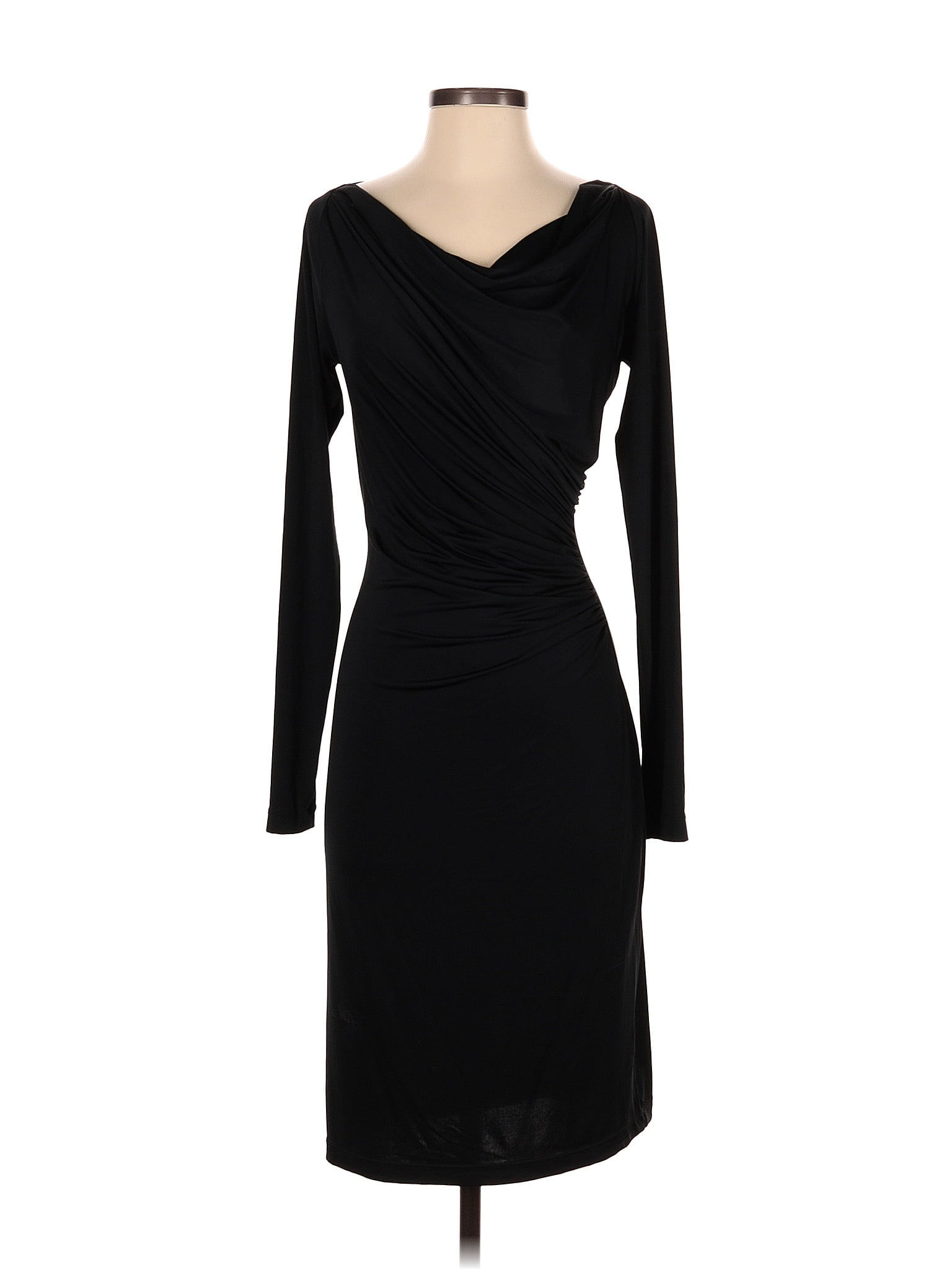 Analili Solid Black Casual Dress Size S - 72% off | ThredUp