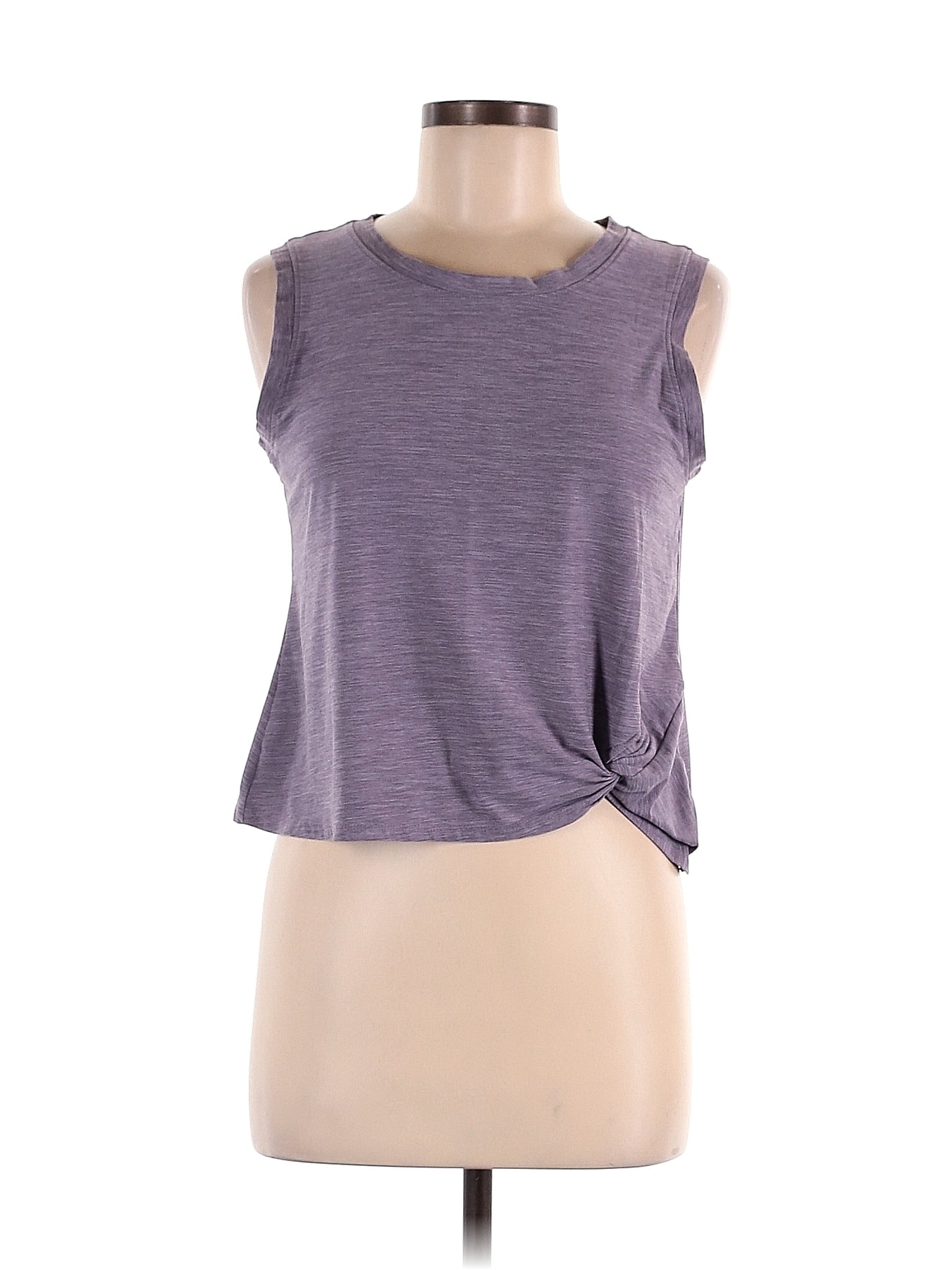 Apana Purple Active Tank Size M - 64% off | ThredUp