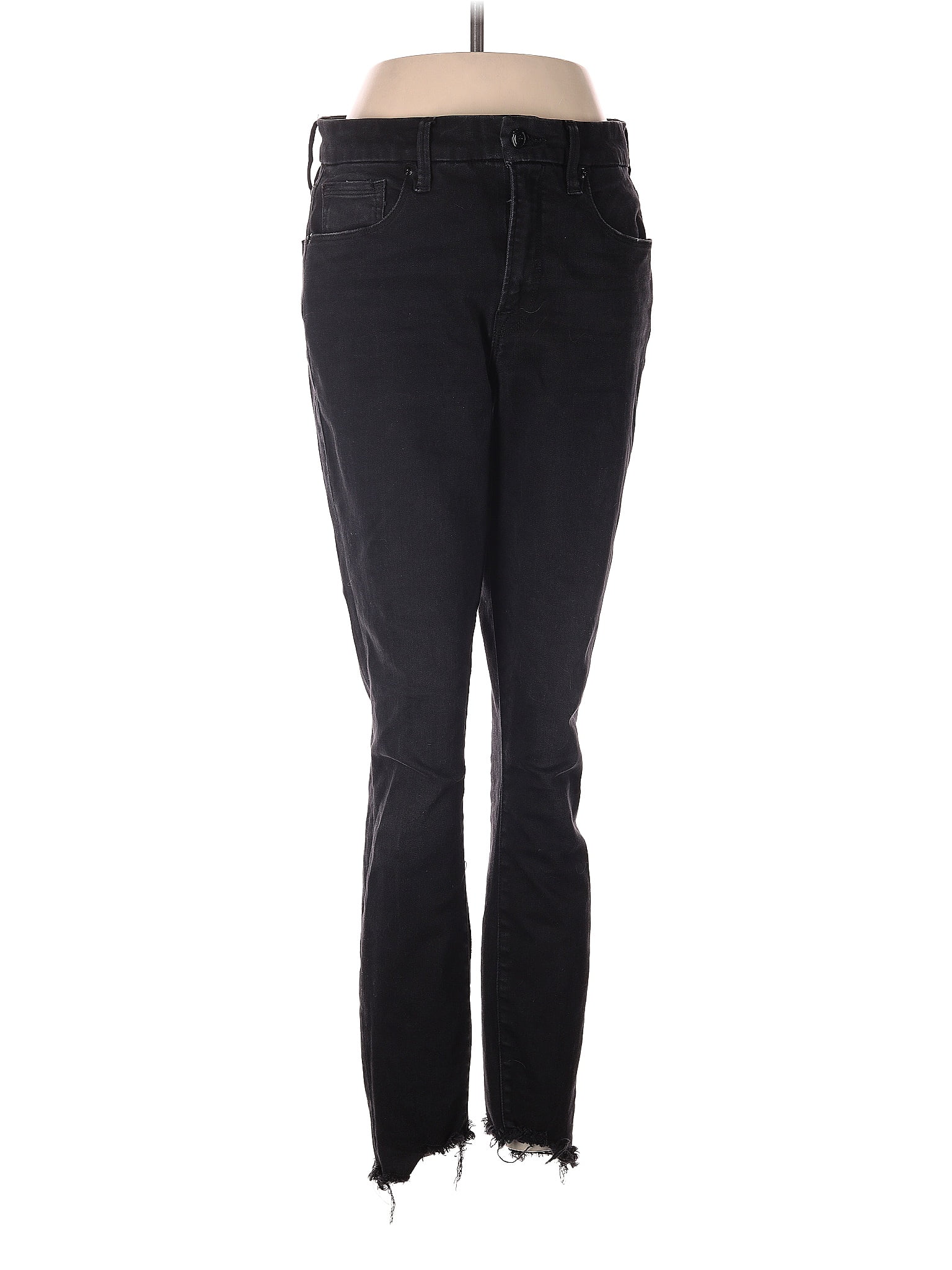 Good American Solid Black Jeans Size 8 - 70% off | ThredUp