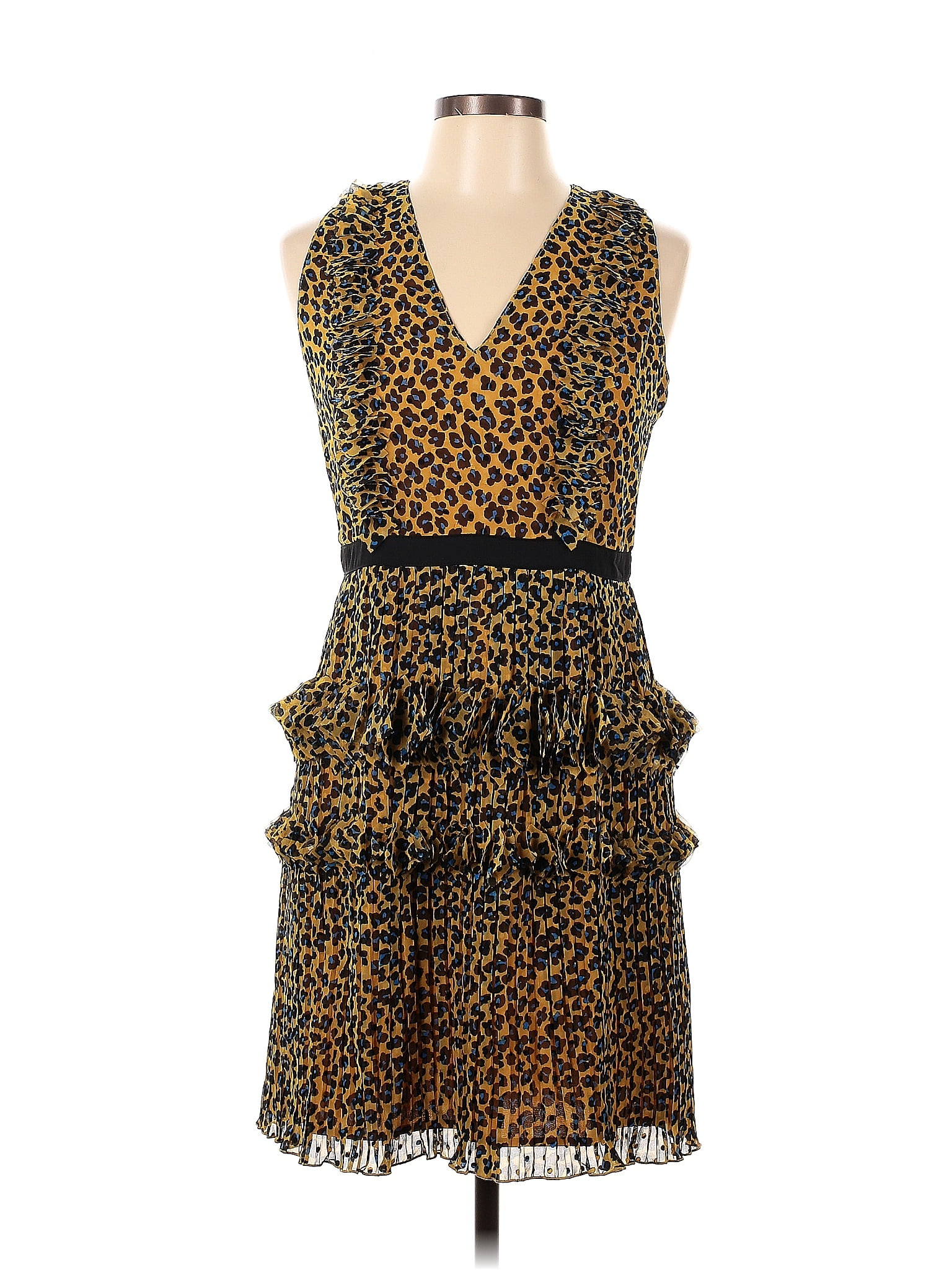 Foxiedox 100% Polyester Leopard Print Tortoise Animal Print Brown ...