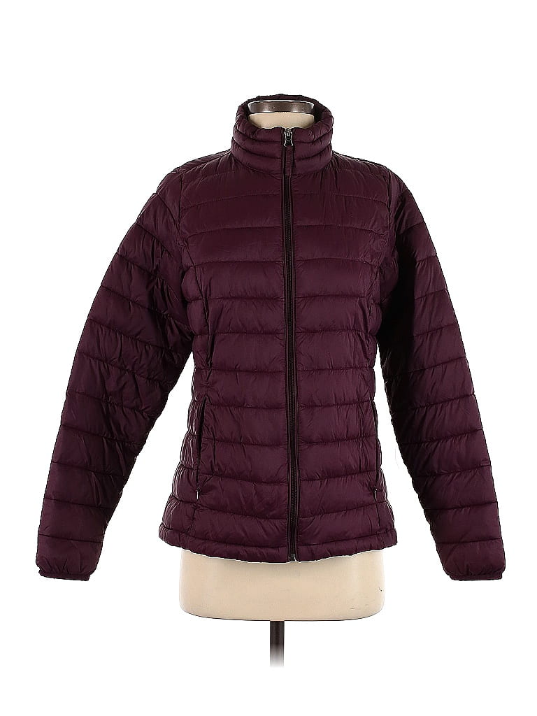 Amazon Essentials 100% Polyester Burgundy Jacket Size S - 50% off | ThredUp