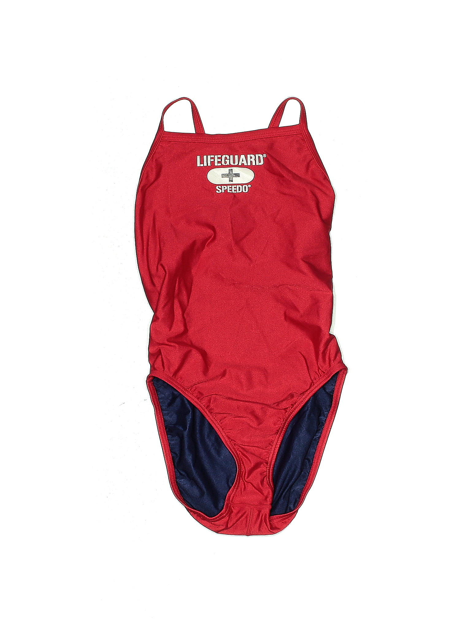 Speedo Red One Piece Swimsuit Size 6 - 45% off | ThredUp