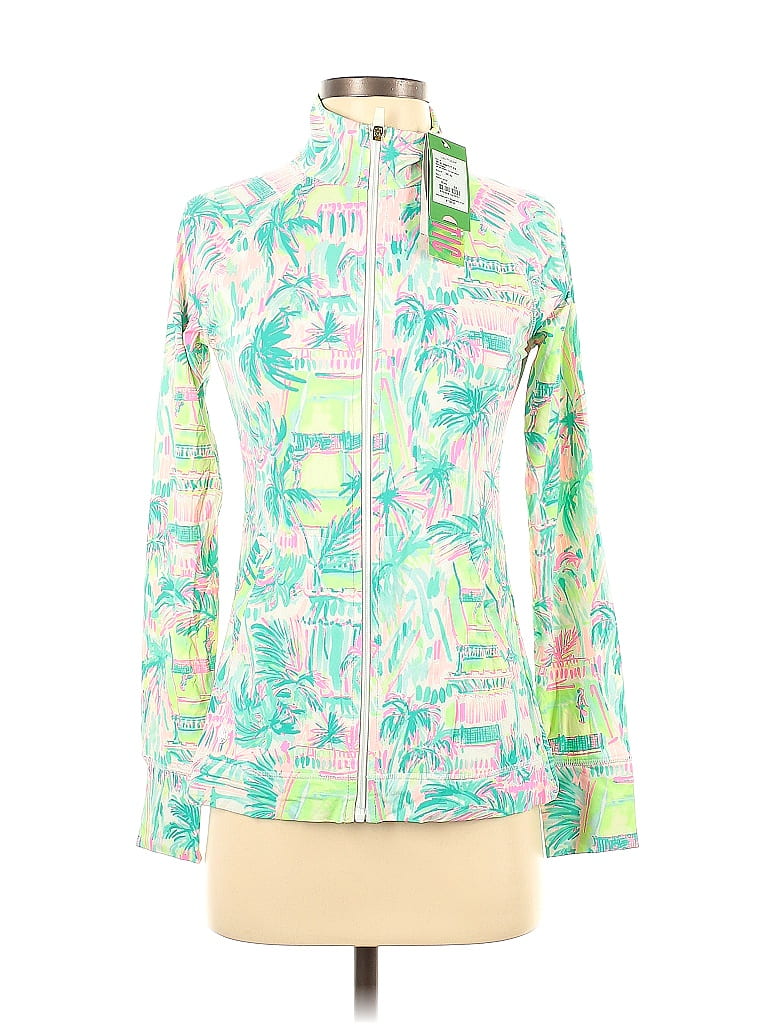 Lilly Pulitzer Luxletic Green Track Jacket Size XS - 68% off | ThredUp