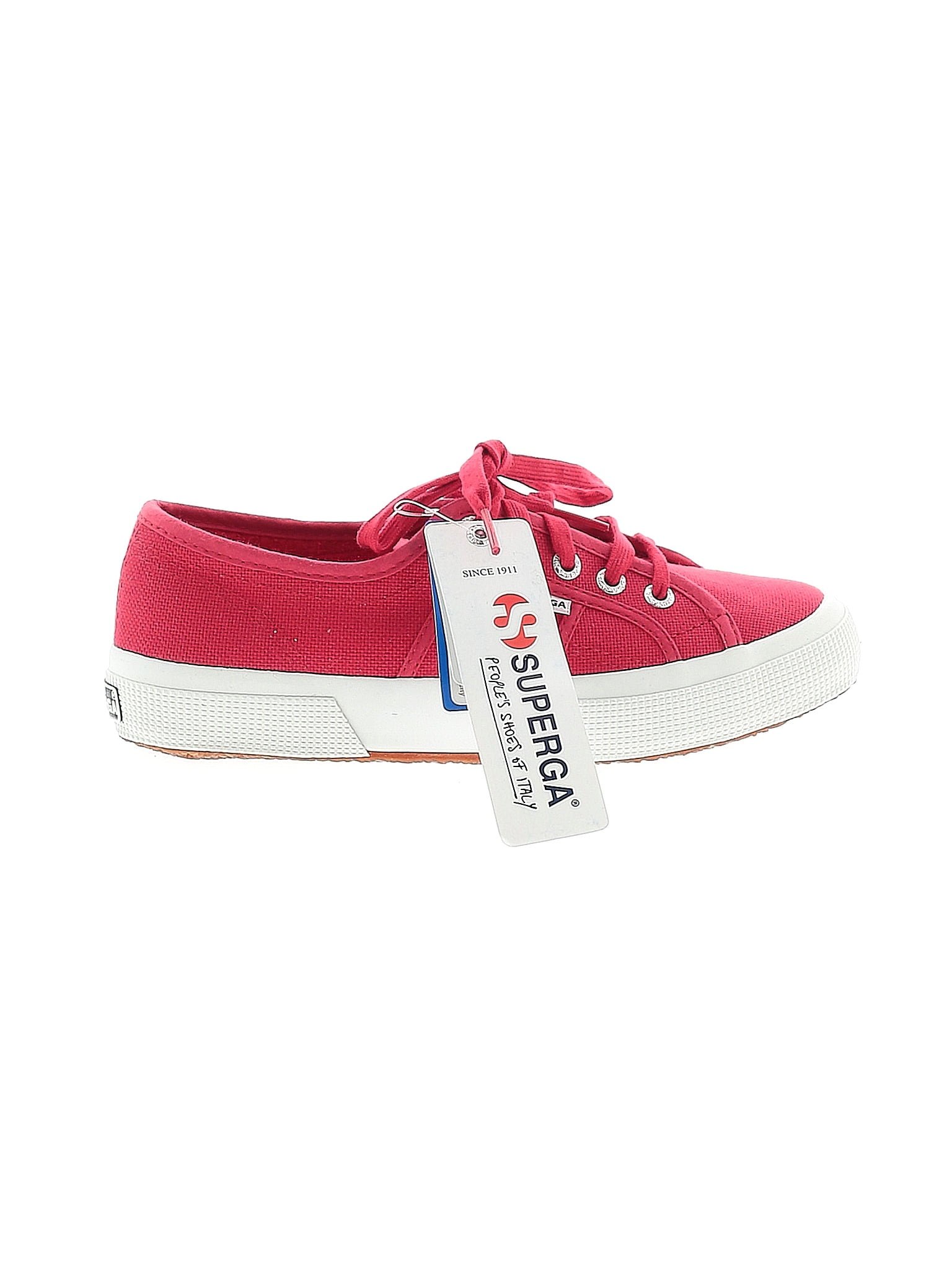 Superga Red Sneakers Size 37 (EU) - 54% off | ThredUp