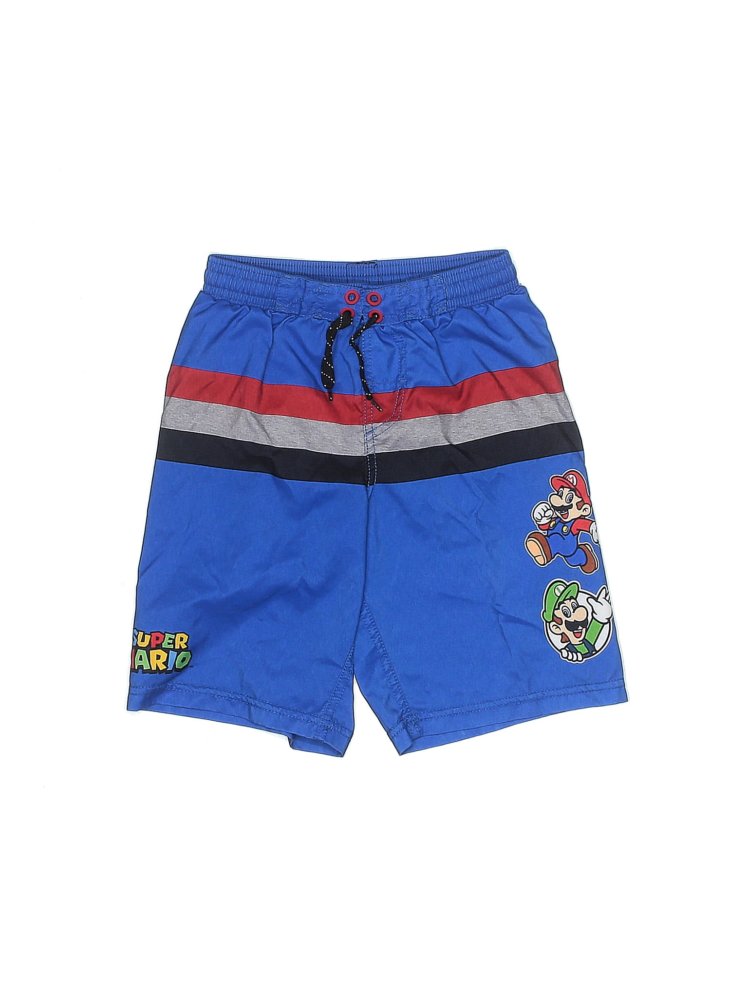 Super Mario 100% Polyester Blue Board Shorts Size 6 - 36% off | ThredUp