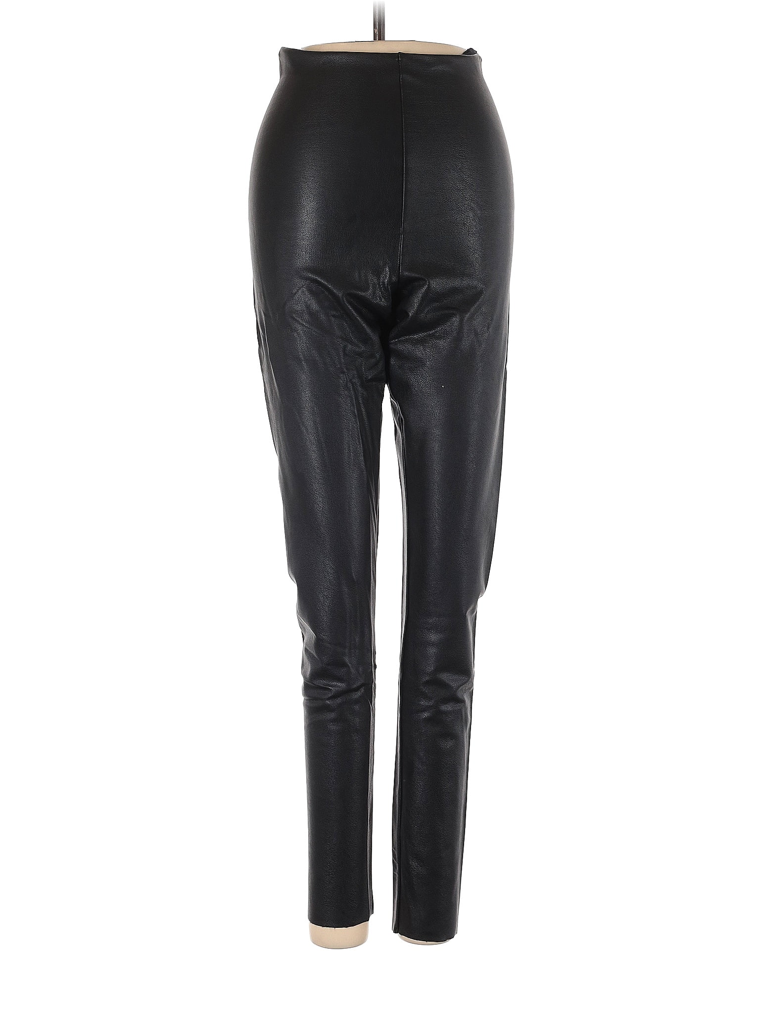 Commando Control Black Faux Leather Pants Size S - 71% off | ThredUp