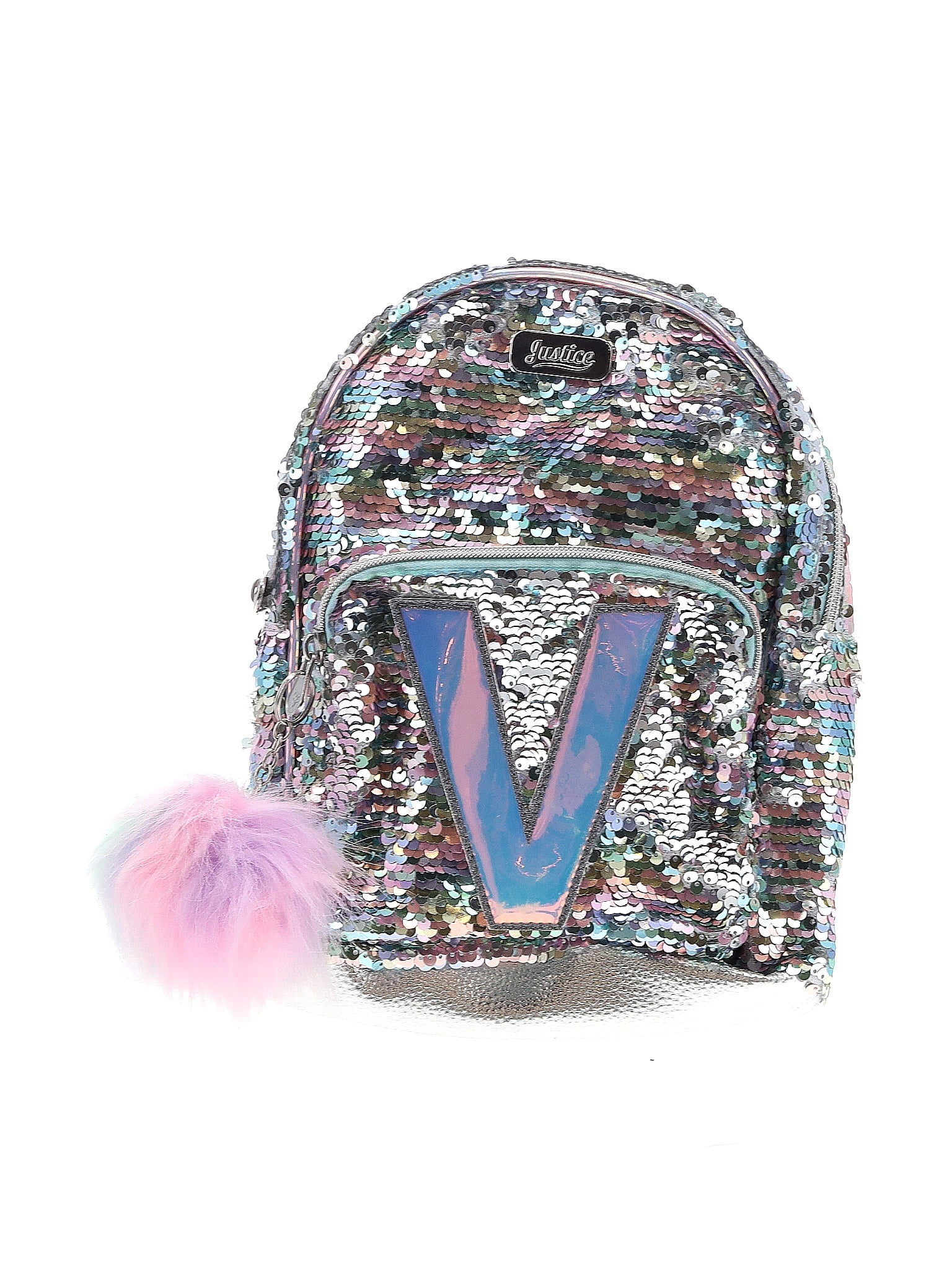 Justice Multi Color Silver Backpack One Size (Youth) - 62% off | ThredUp