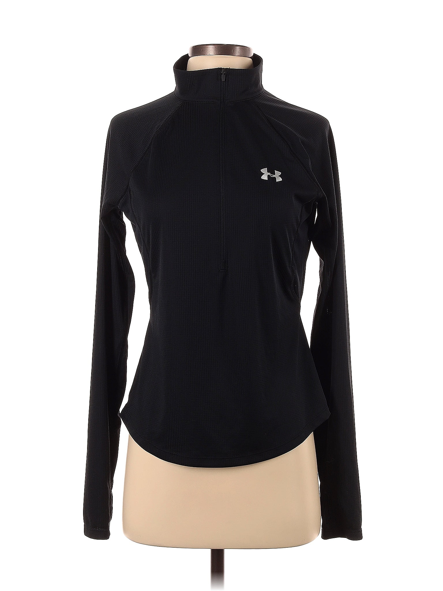 Under Armour 100% Polyester Black Track Jacket Size S - 48% off | ThredUp