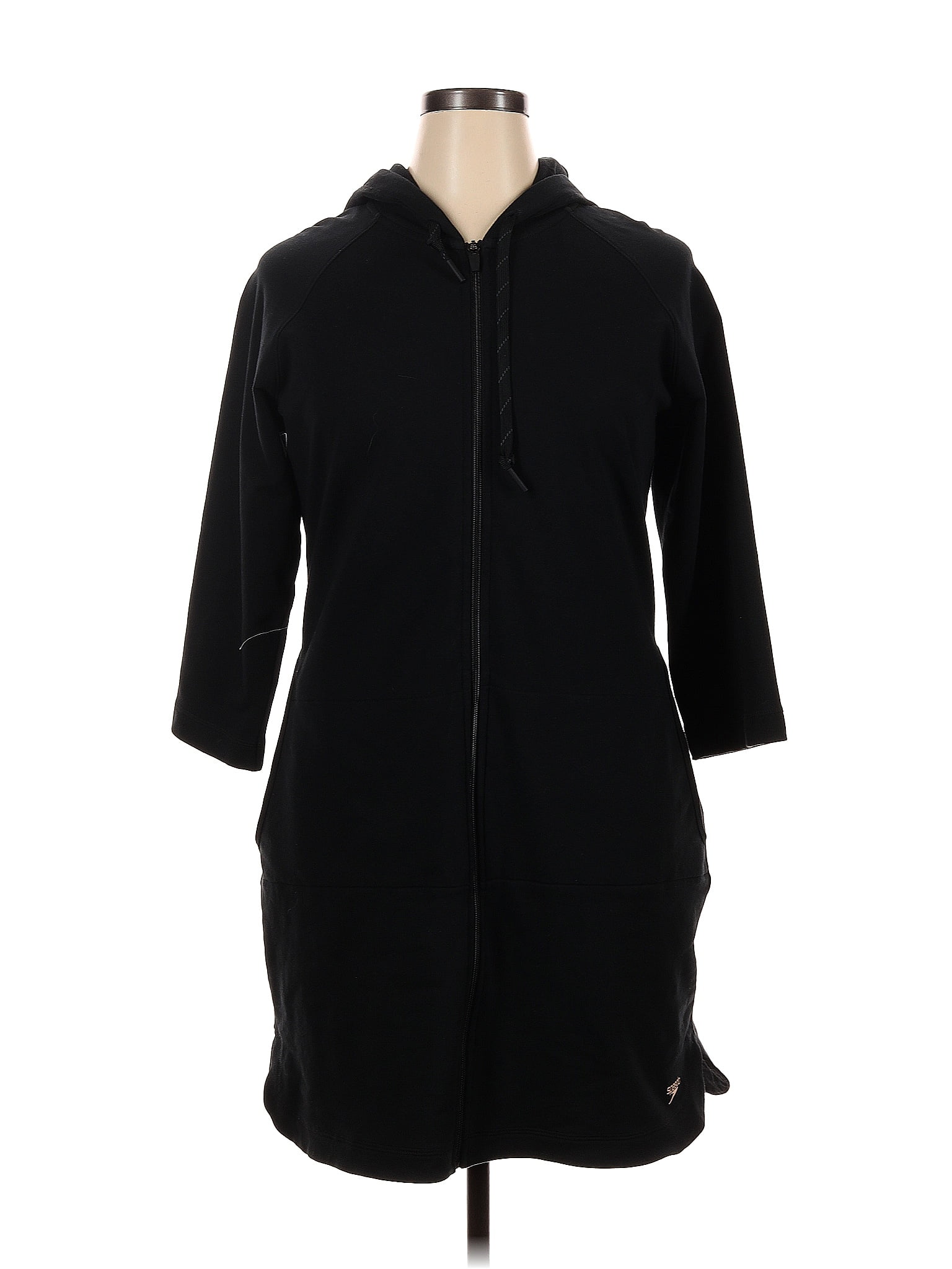 Speedo Solid Black Swimsuit Cover Up Size XL - 34% off | ThredUp