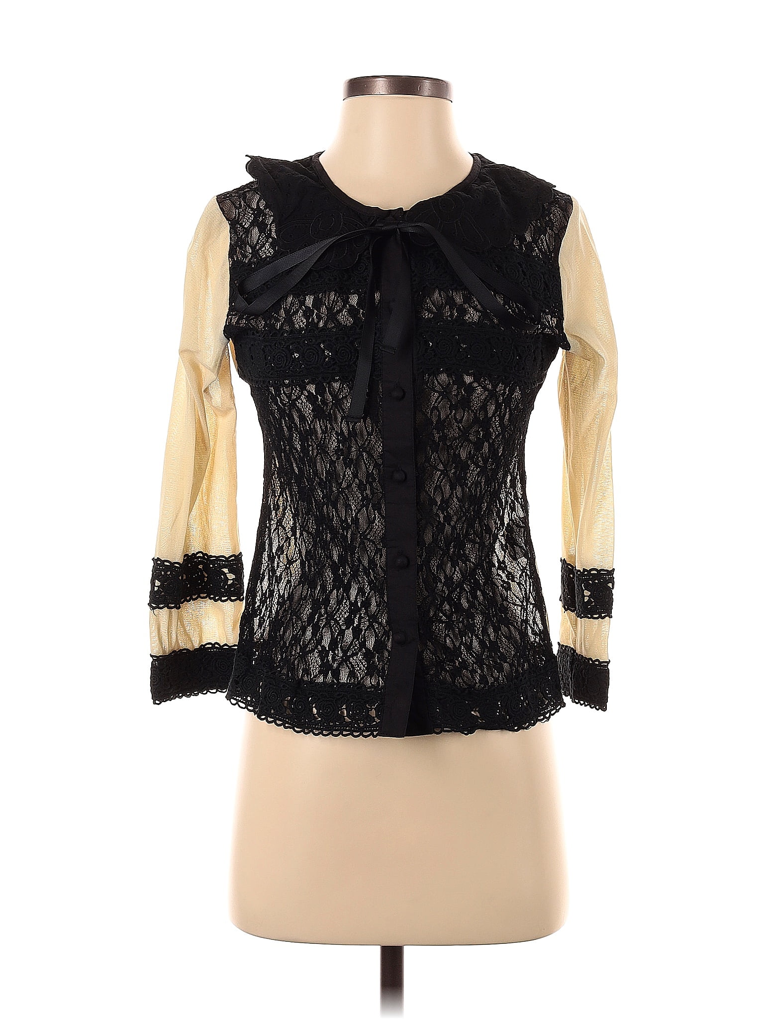 Ryu 100% Polyester Black Long Sleeve Top Size S - 67% off | ThredUp
