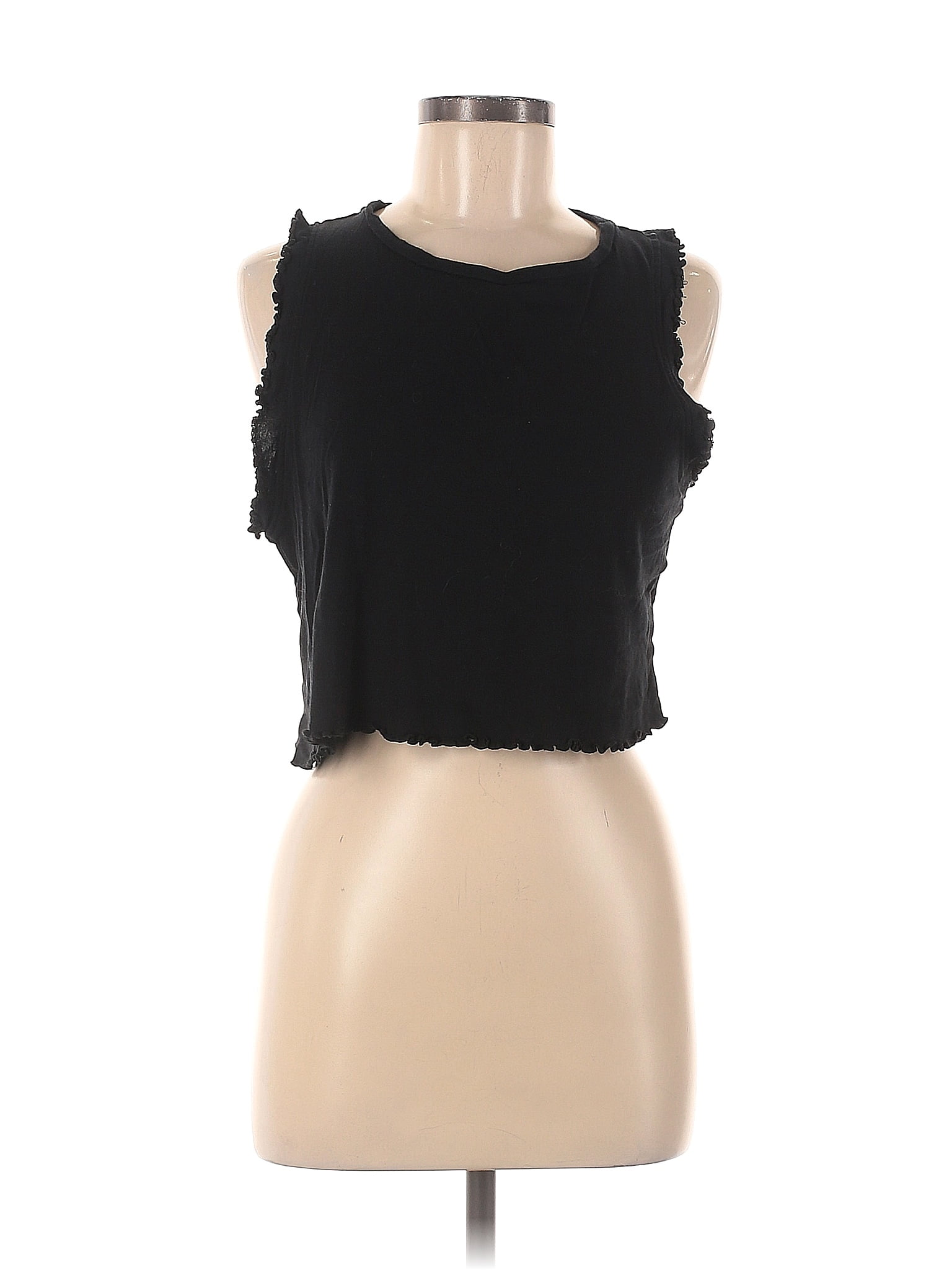 Topshop Black Sleeveless Top Size 6 - 59% off | ThredUp
