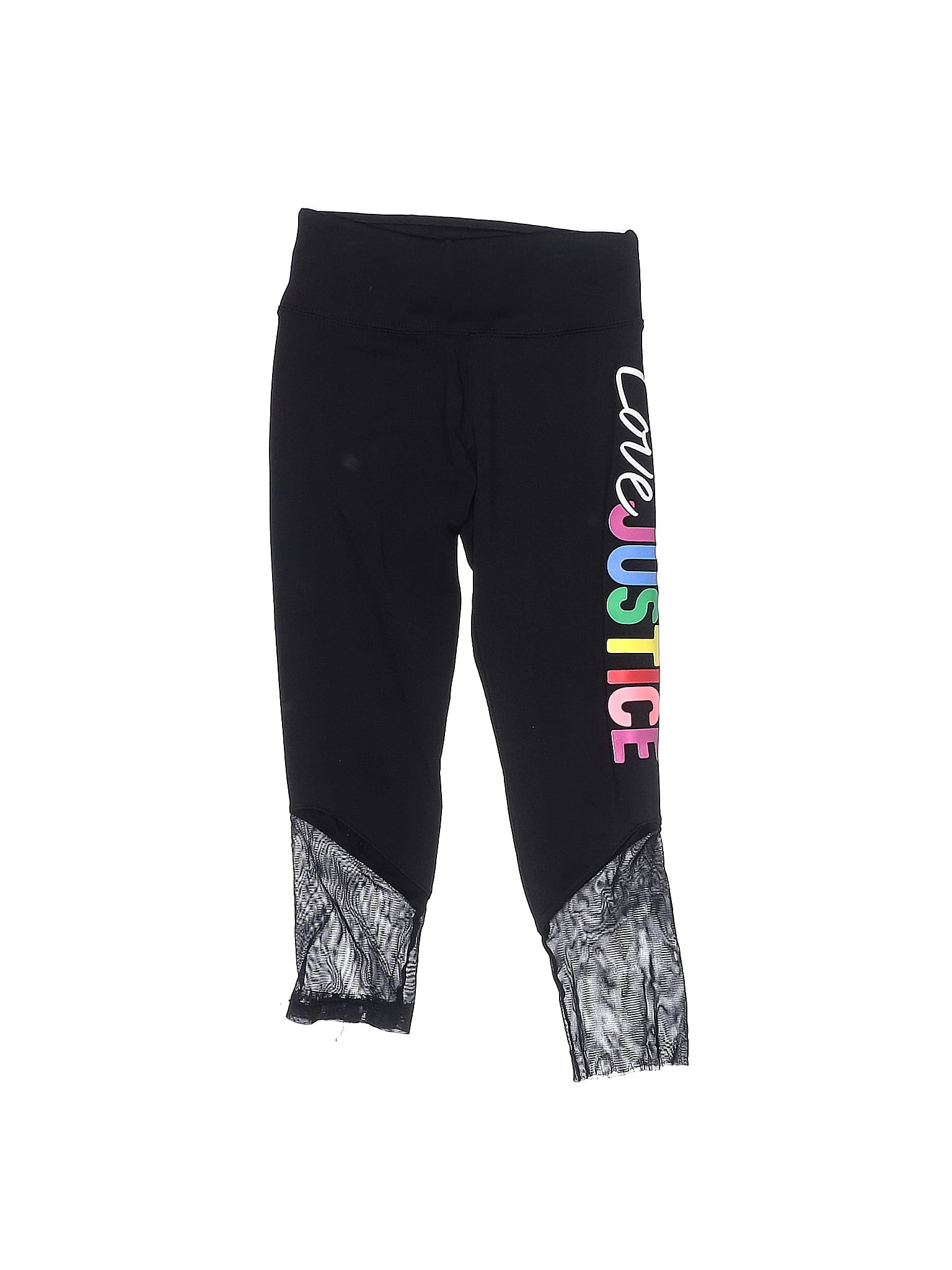 Justice Active Black Leggings Size 8 - 59% off | ThredUp