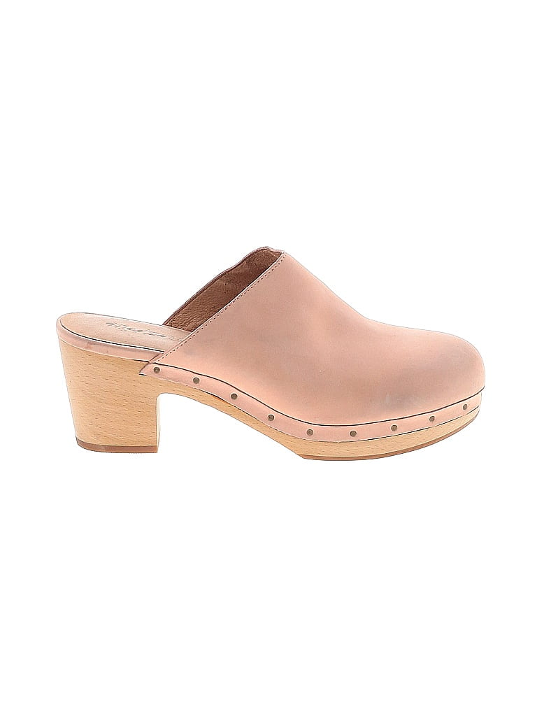 Madewell Solid Tan The Ayanna Clog Size 8 - 62% off | ThredUp