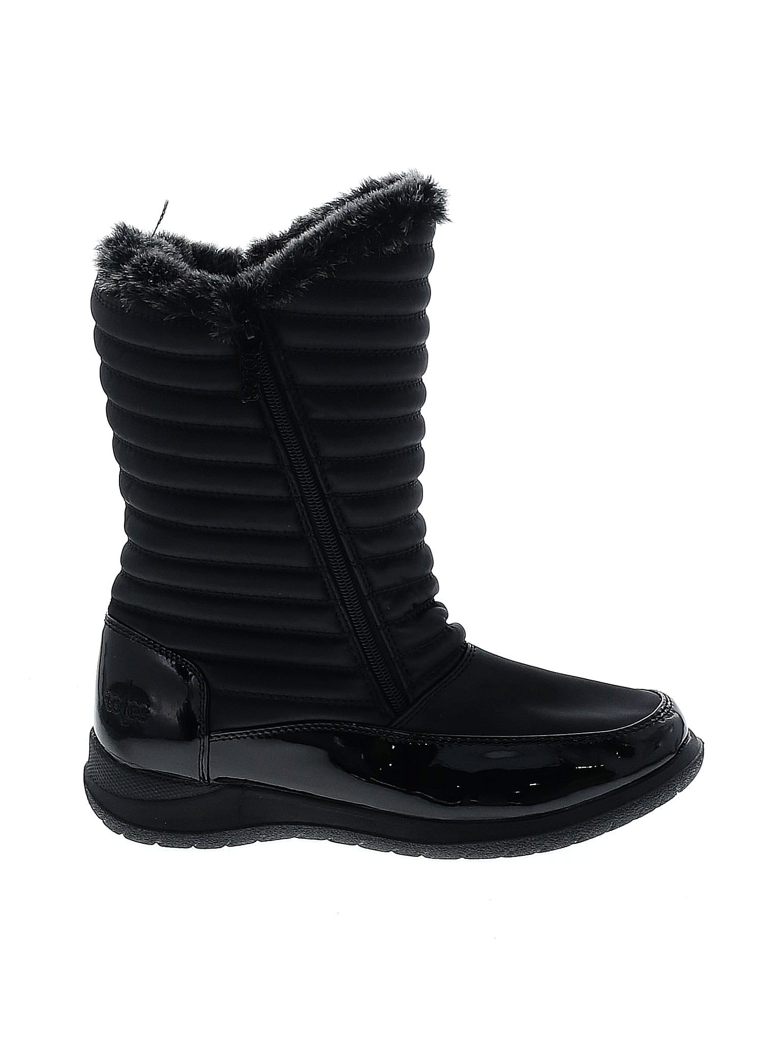 Totes Solid Black Boots Size 8 - 45% off | ThredUp