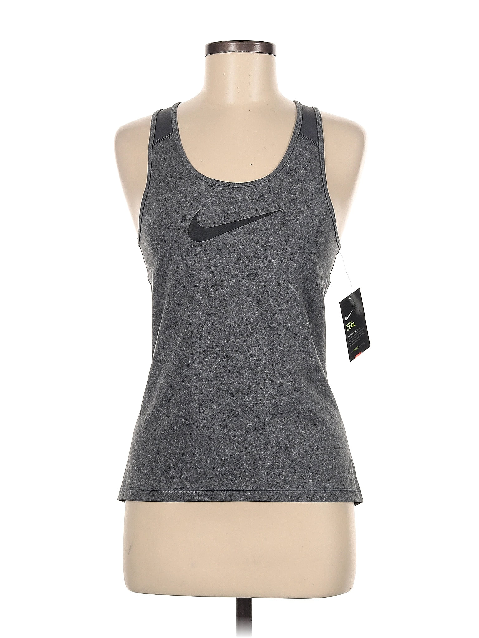 Nike Gray Active Tank Size M - 45% off | ThredUp