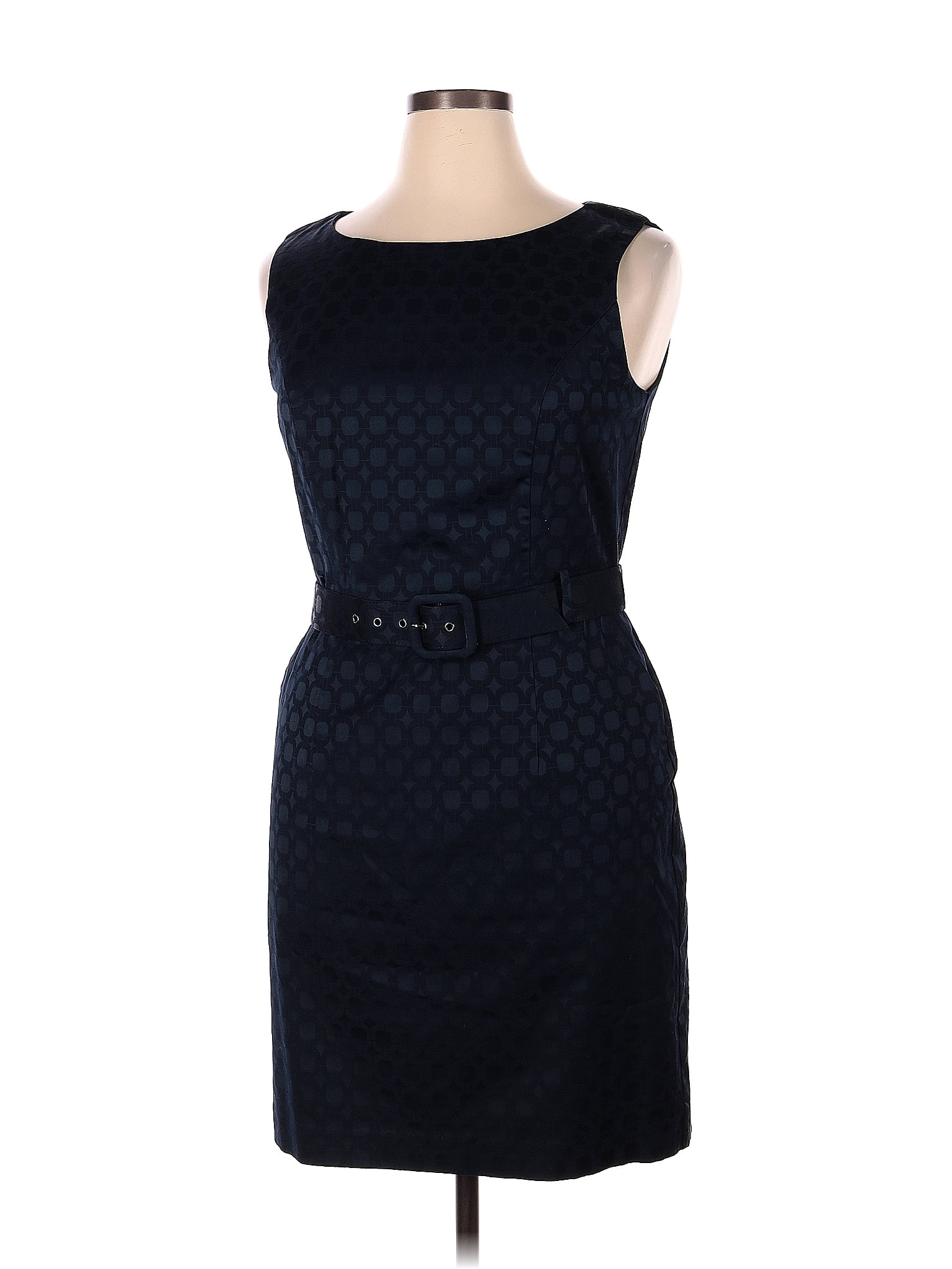 Banana Republic Factory Store Solid Blue Casual Dress Size 14 69 Off