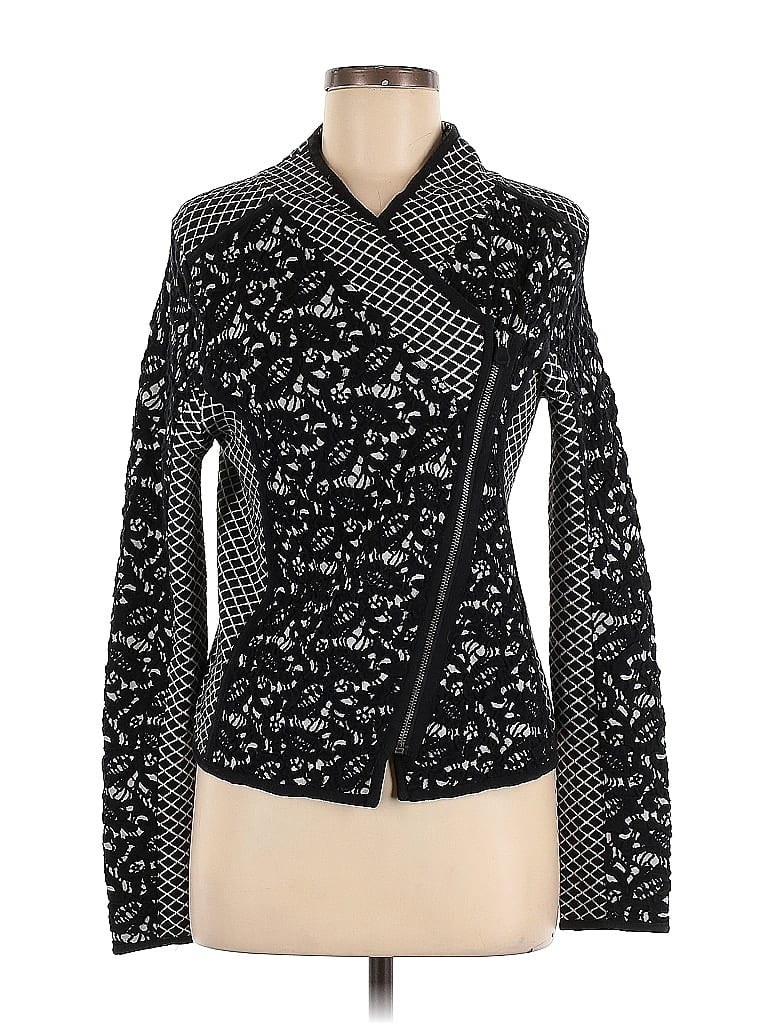 Moth Floral Black Jacket Size M - 69% off | ThredUp