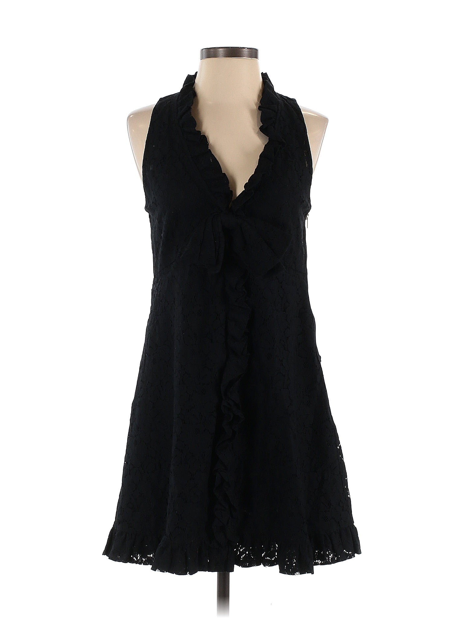 Marc By Marc Jacobs Solid Black Cocktail Dress Size 4 86 Off Thredup