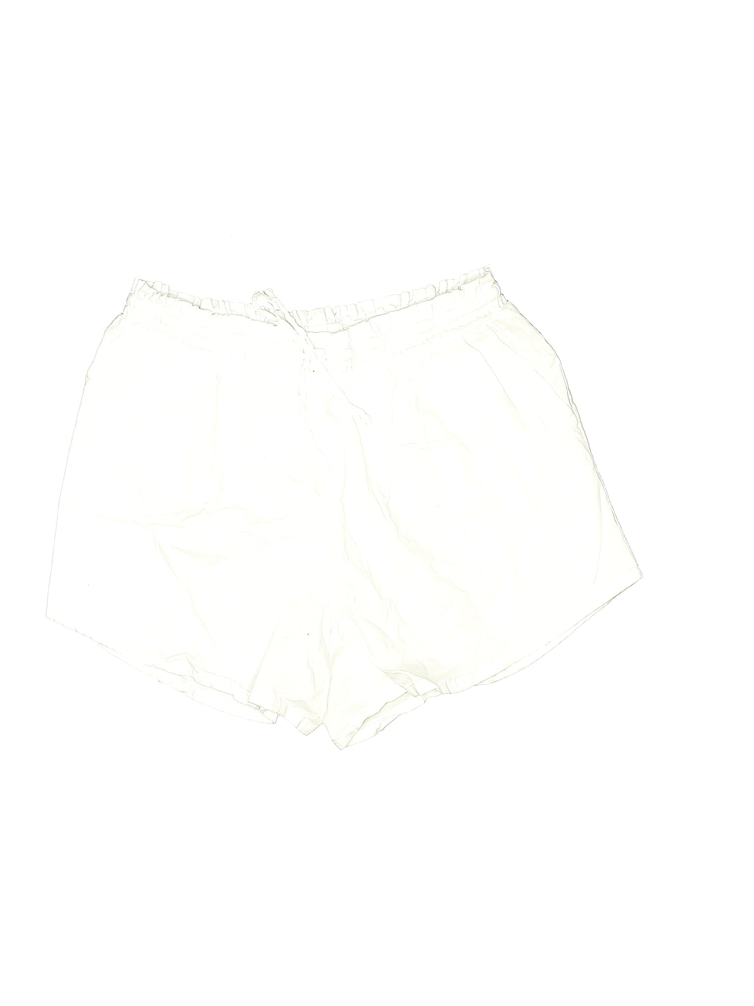 Soma 100% Cotton Solid White Ivory Shorts Size M - 60% off | ThredUp