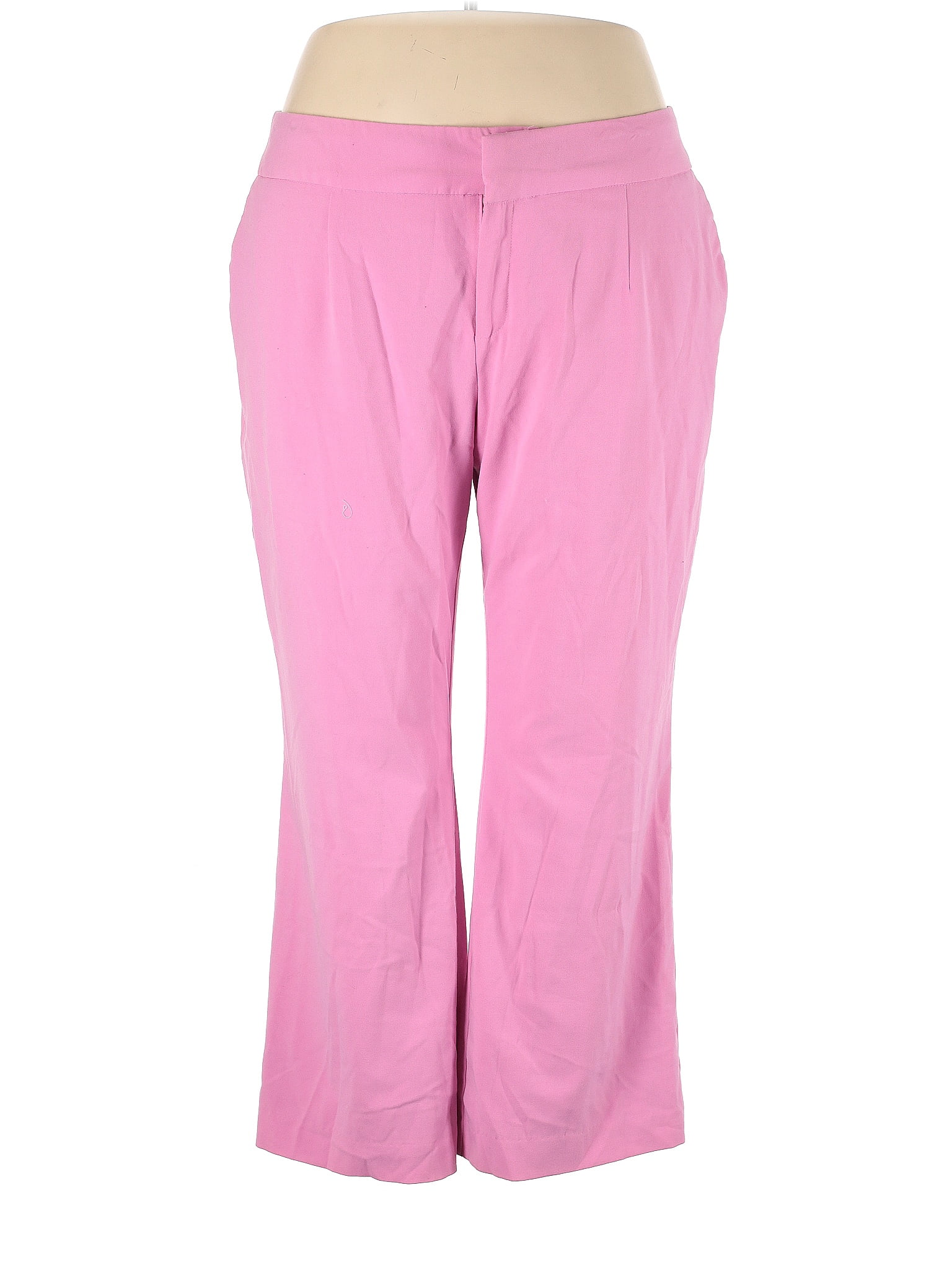 Jessica London Pink Dress Pants Size 20 (Plus) - 73% off | ThredUp