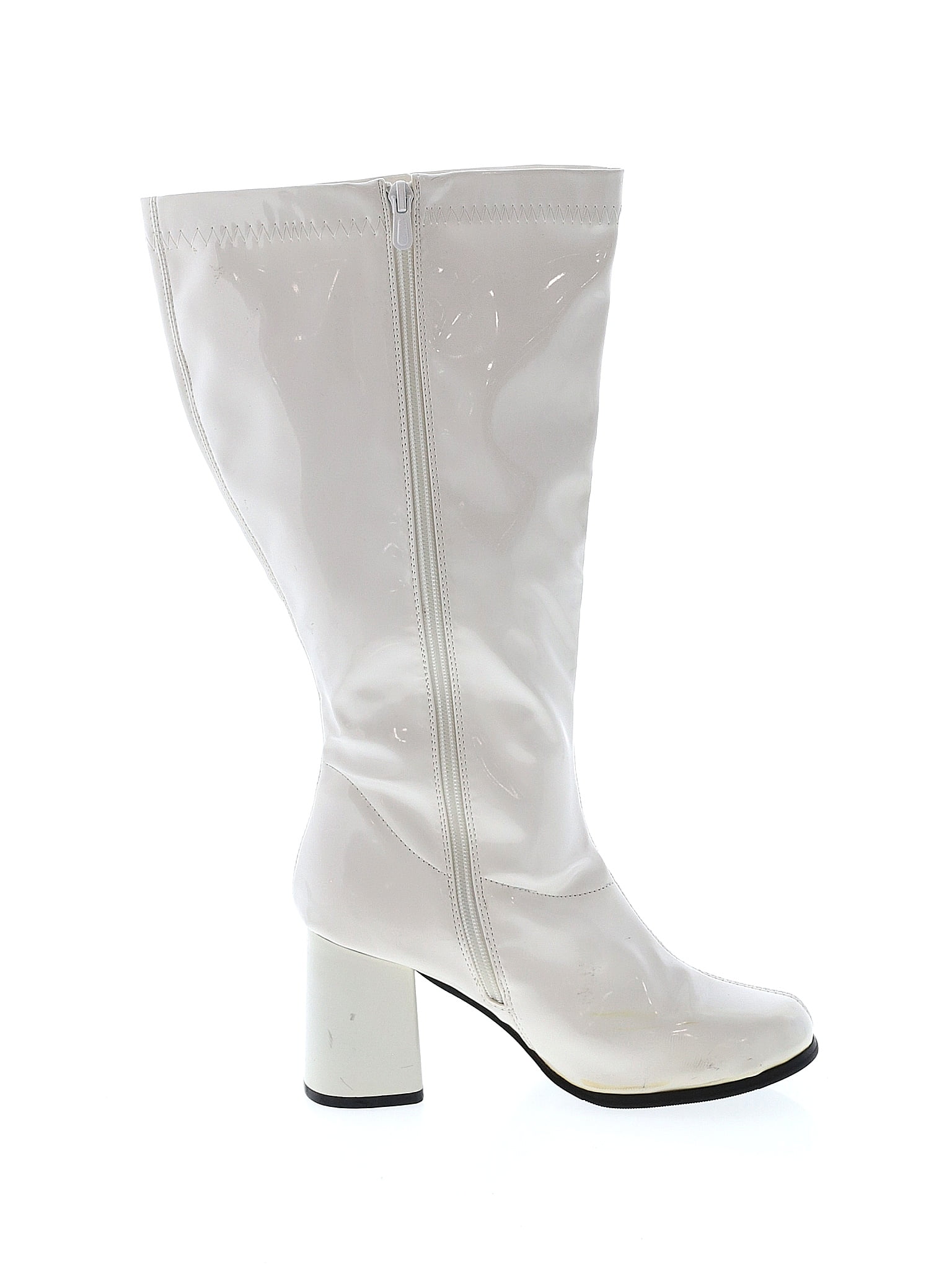 Assorted Brands 100% Polyurethane Solid White Boots Size 8 - 53% off ...