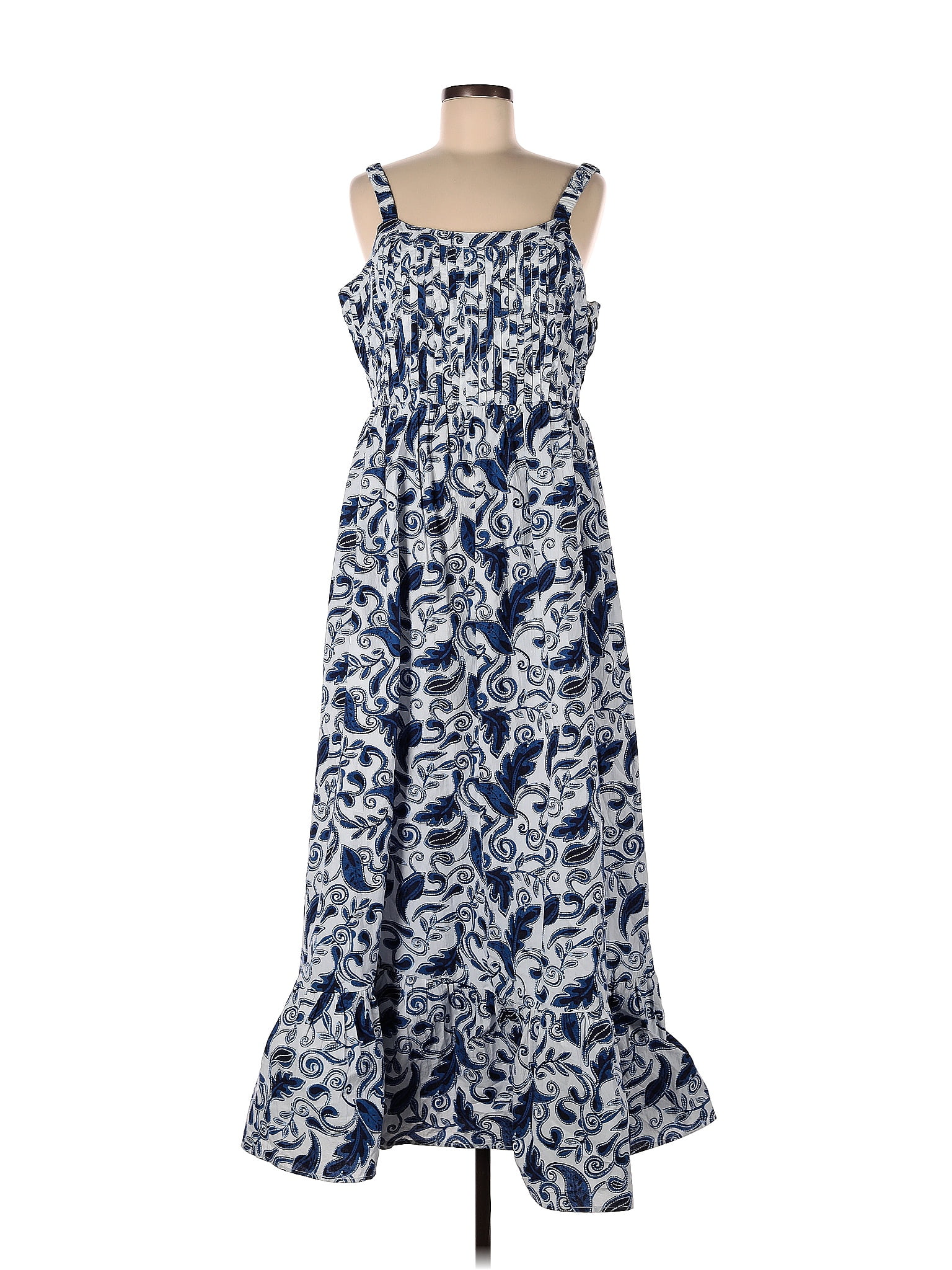 Cleobella 100% Cotton Blue Cocktail Dress Size L - 73% off | ThredUp