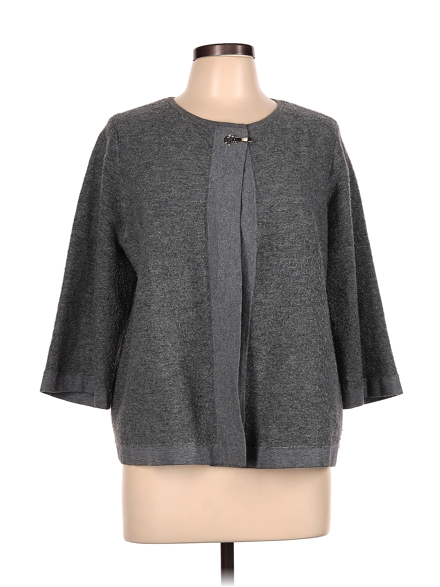 Chico's Gray Cardigan Size Lg (2) - 75% off | ThredUp