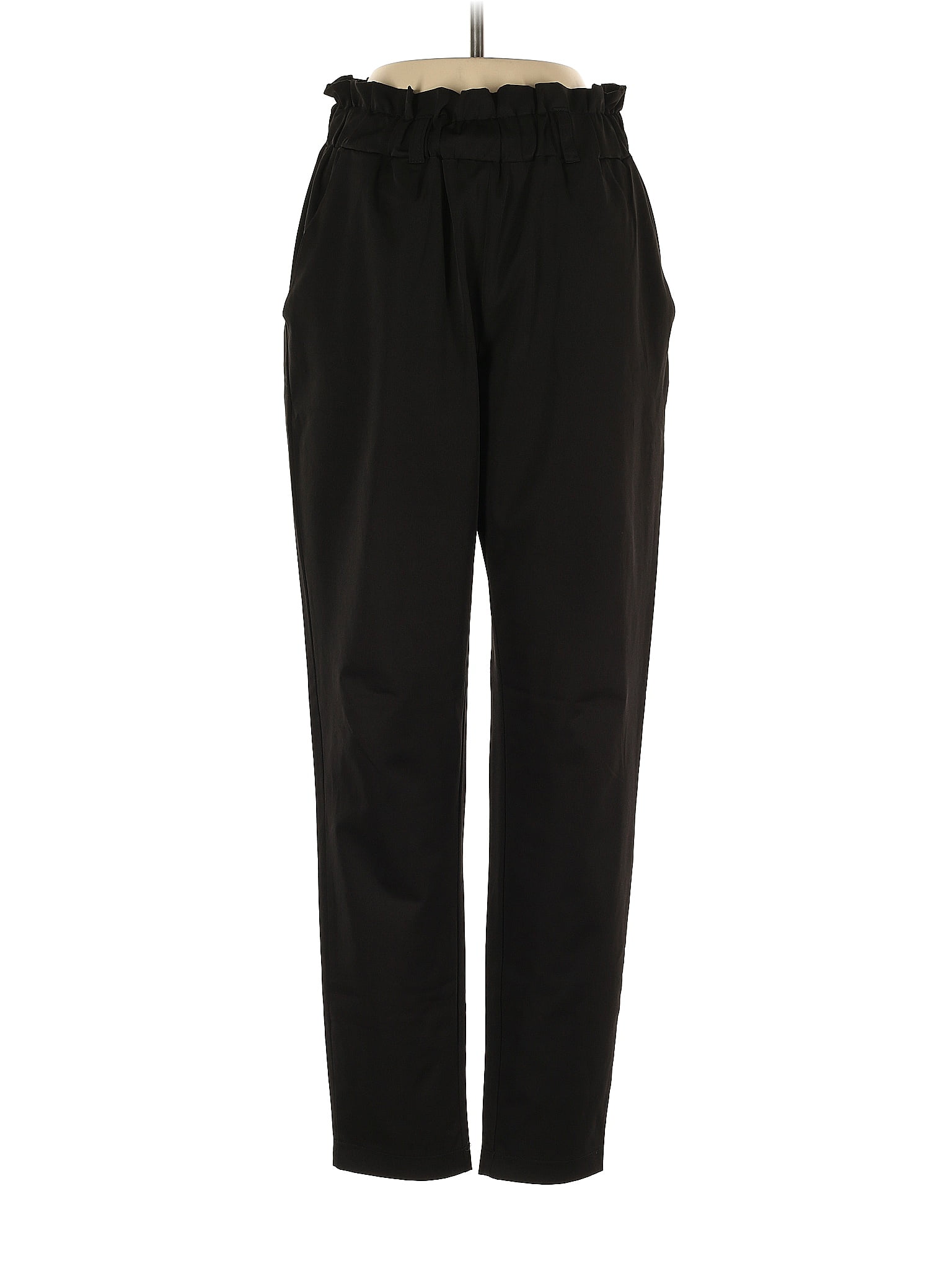 REVAMPED Solid Black Velour Pants Size XS - 44% off | ThredUp