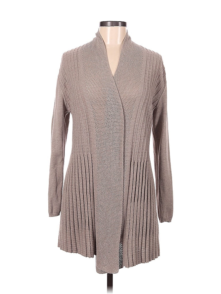 Belldini Solid Tan Cardigan Size M - 68% off | ThredUp