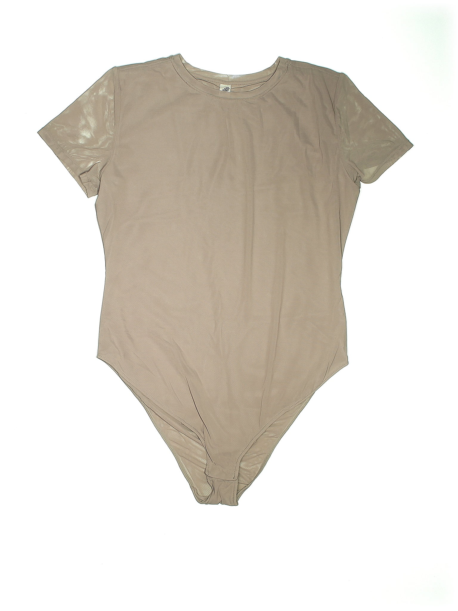 Parade Solid Tan Bodysuit Size 2X (Plus) - 54% off | ThredUp