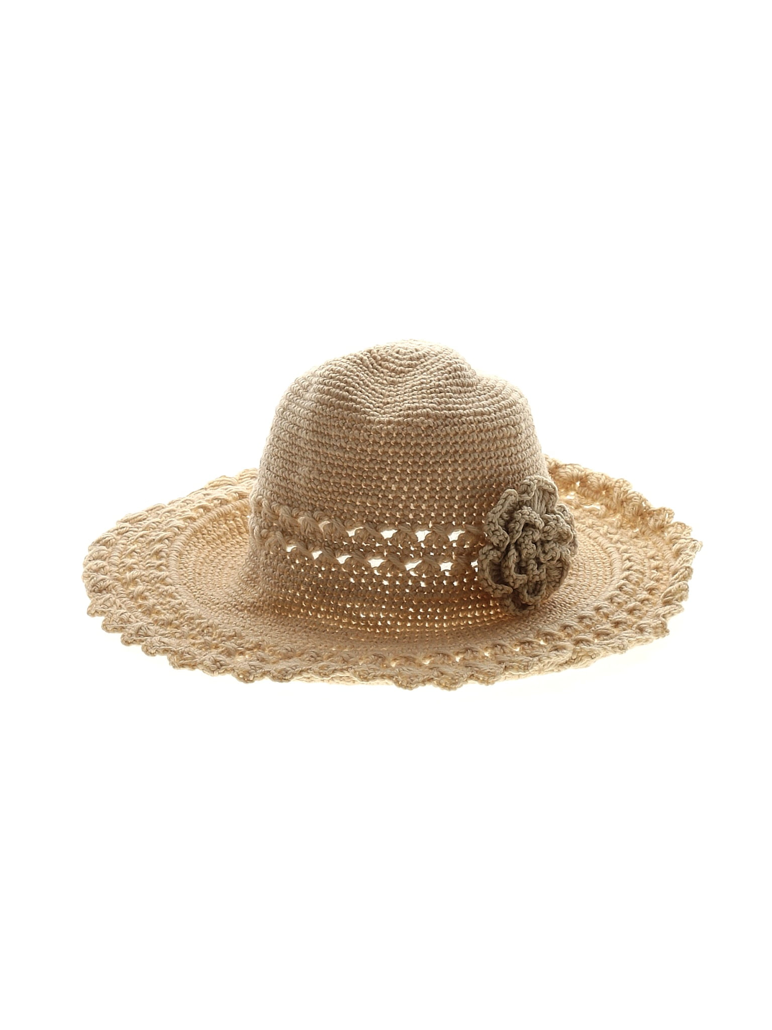 Madison 88 100% Acrylic Solid Tan Sun Hat One Size - 48% off | ThredUp