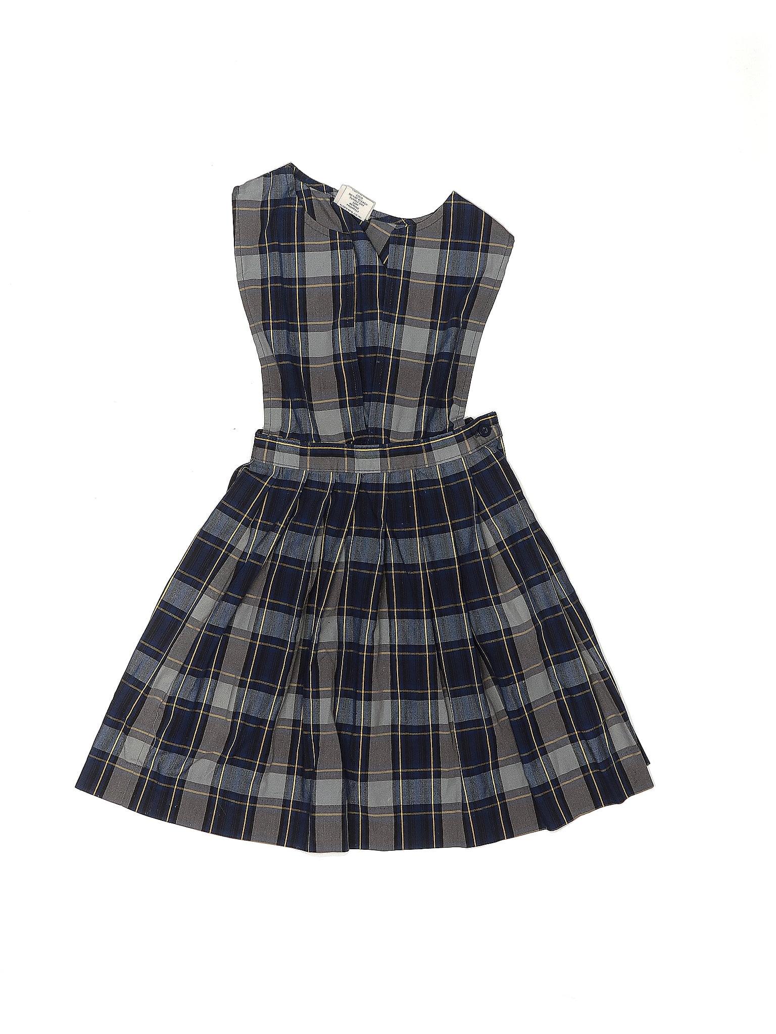 Becky Thatcher Plaid Blue Dress Size 8 - 63% off | ThredUp