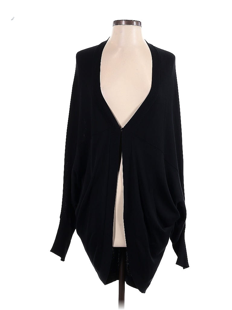 Zero + Maria Cornejo Solid Black Silk Cardigan Size S - 80% off | ThredUp