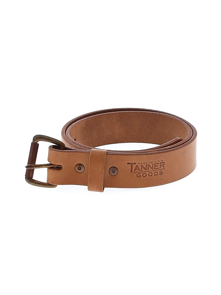 Tanner Goods 100% Leather Tan Leather Belt Size S - 71% off | ThredUp