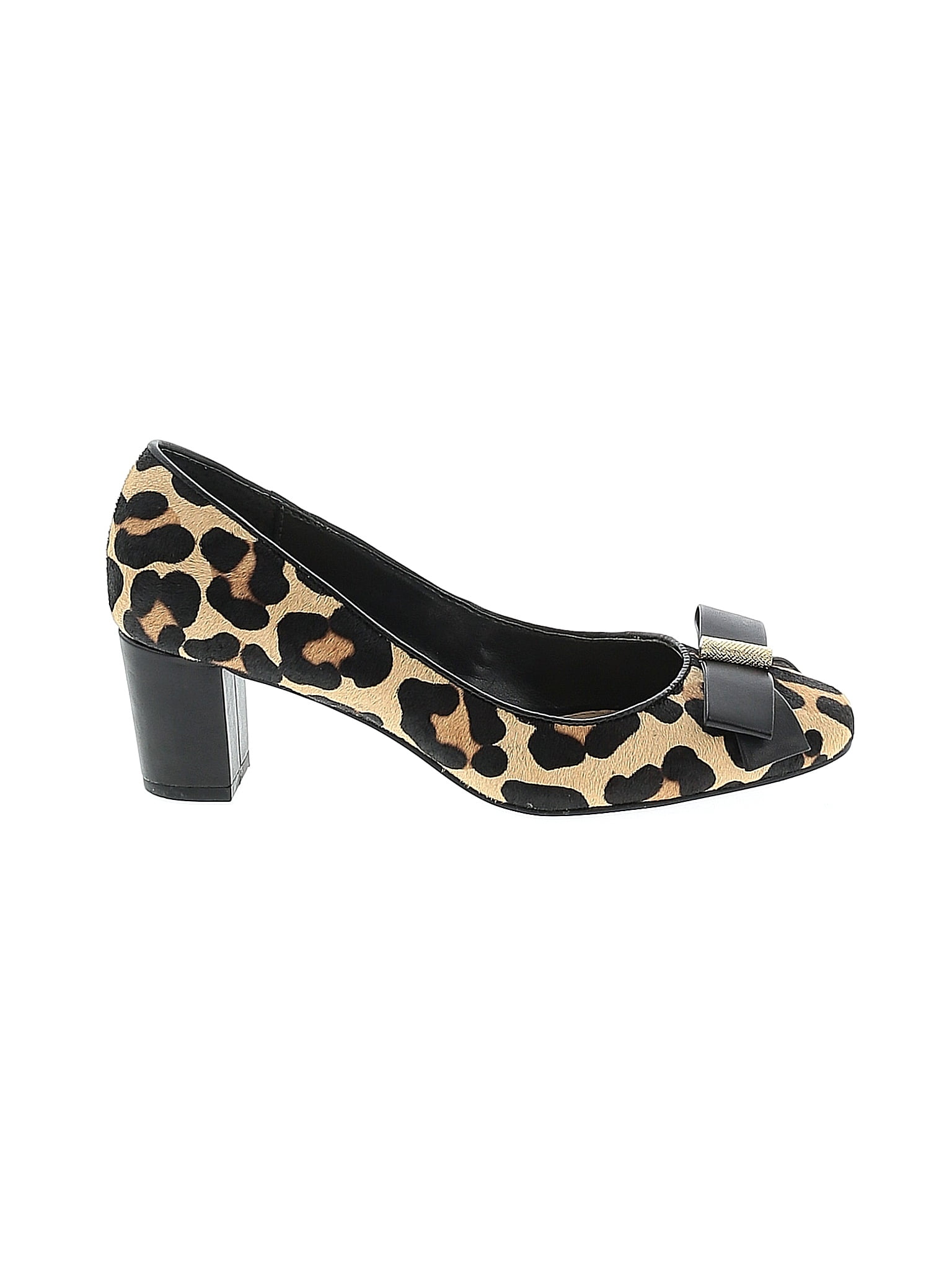 Judith Ripka Leopard Print Animal Print Gold Heels Size 6 1/2 - 74% off ...