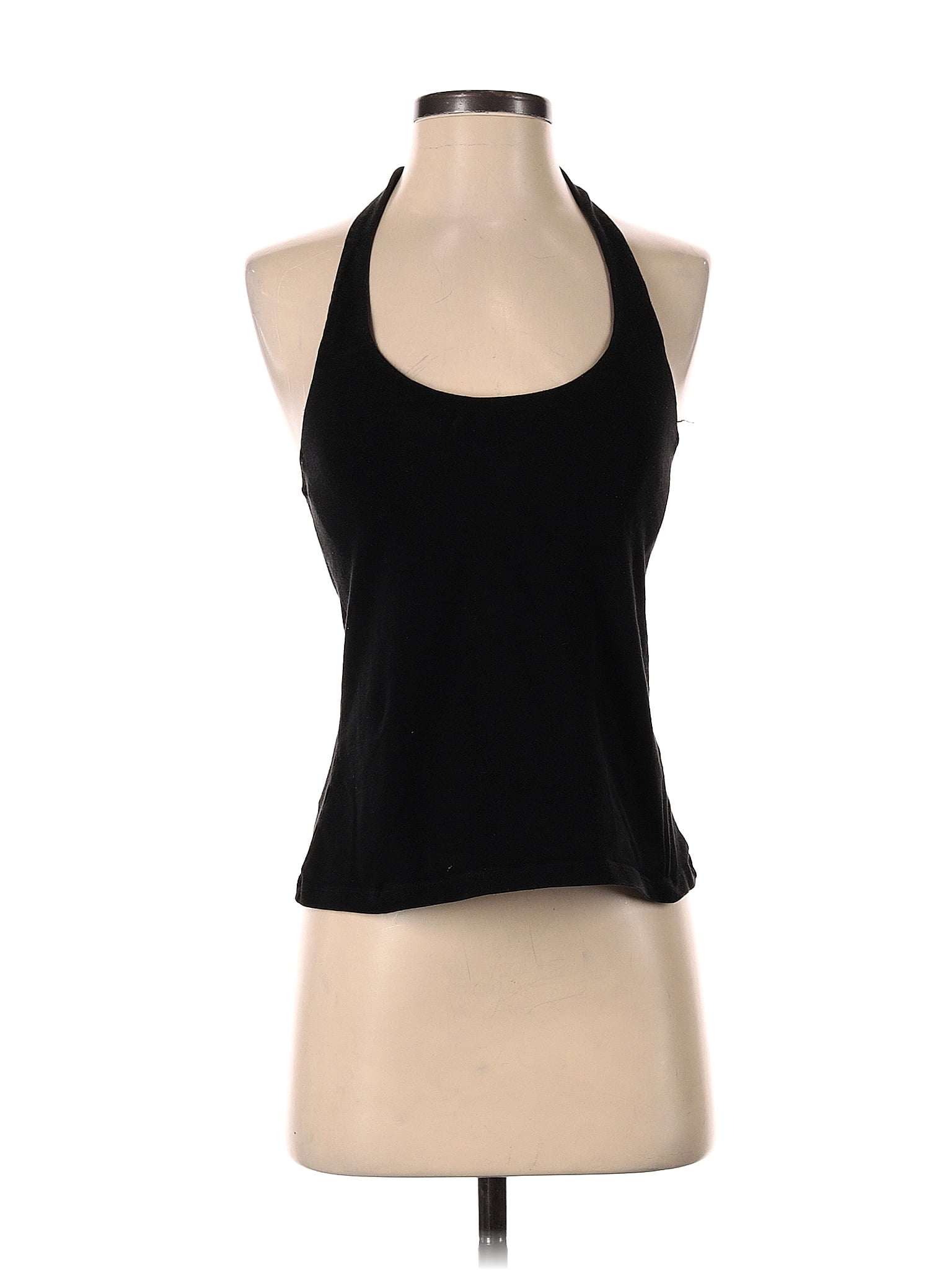 Moda International Black Halter Top Size S - 52% off | ThredUp