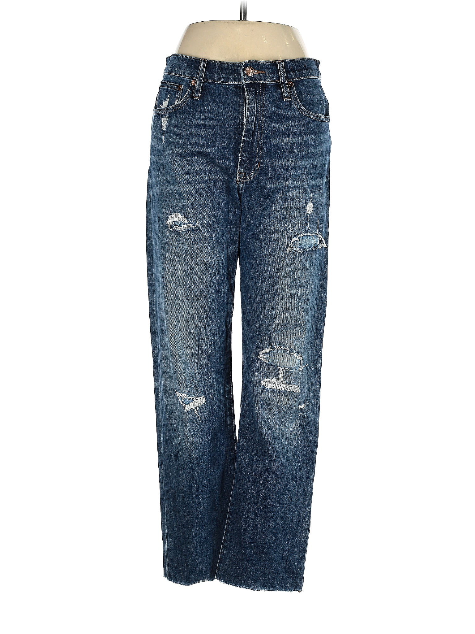 Point Sur Solid Blue Jeans 29 Waist - 84% off | ThredUp