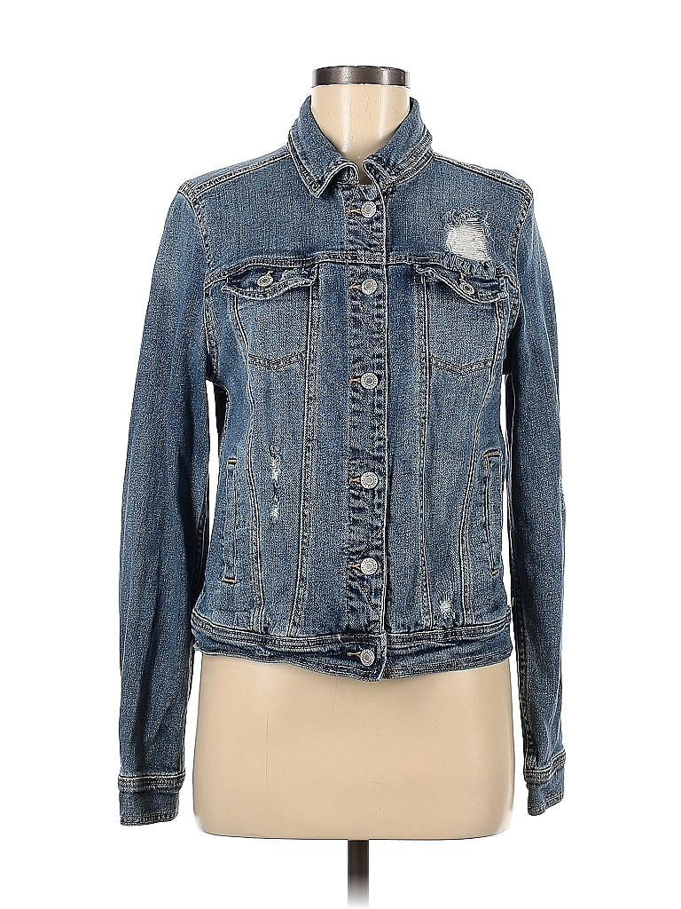 Mossimo Supply Co. Blue Denim Jacket Size M - 62% off | ThredUp