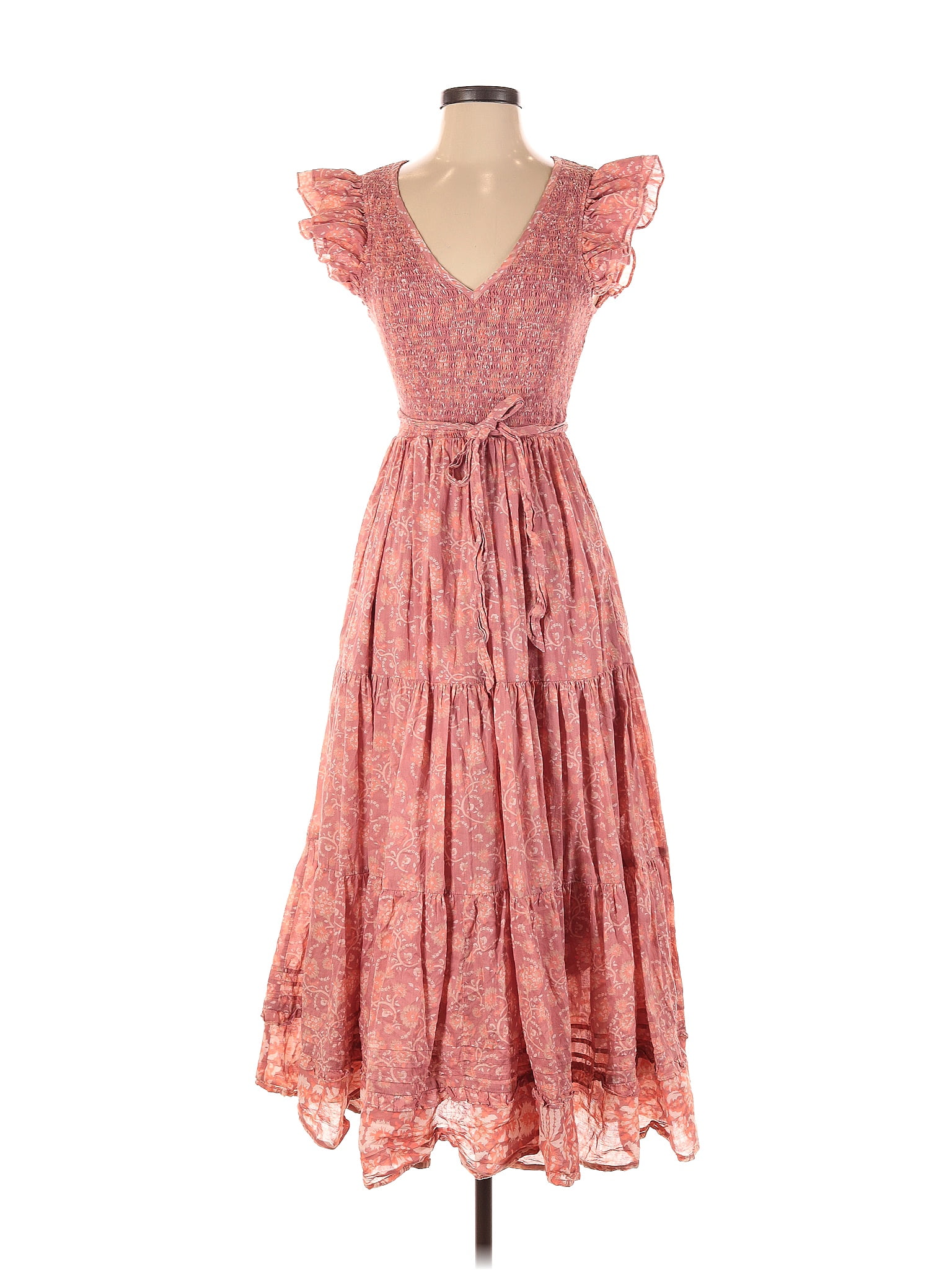 Cleobella 100% Organic Cotton Pink Casual Dress Size S - 66% off | ThredUp