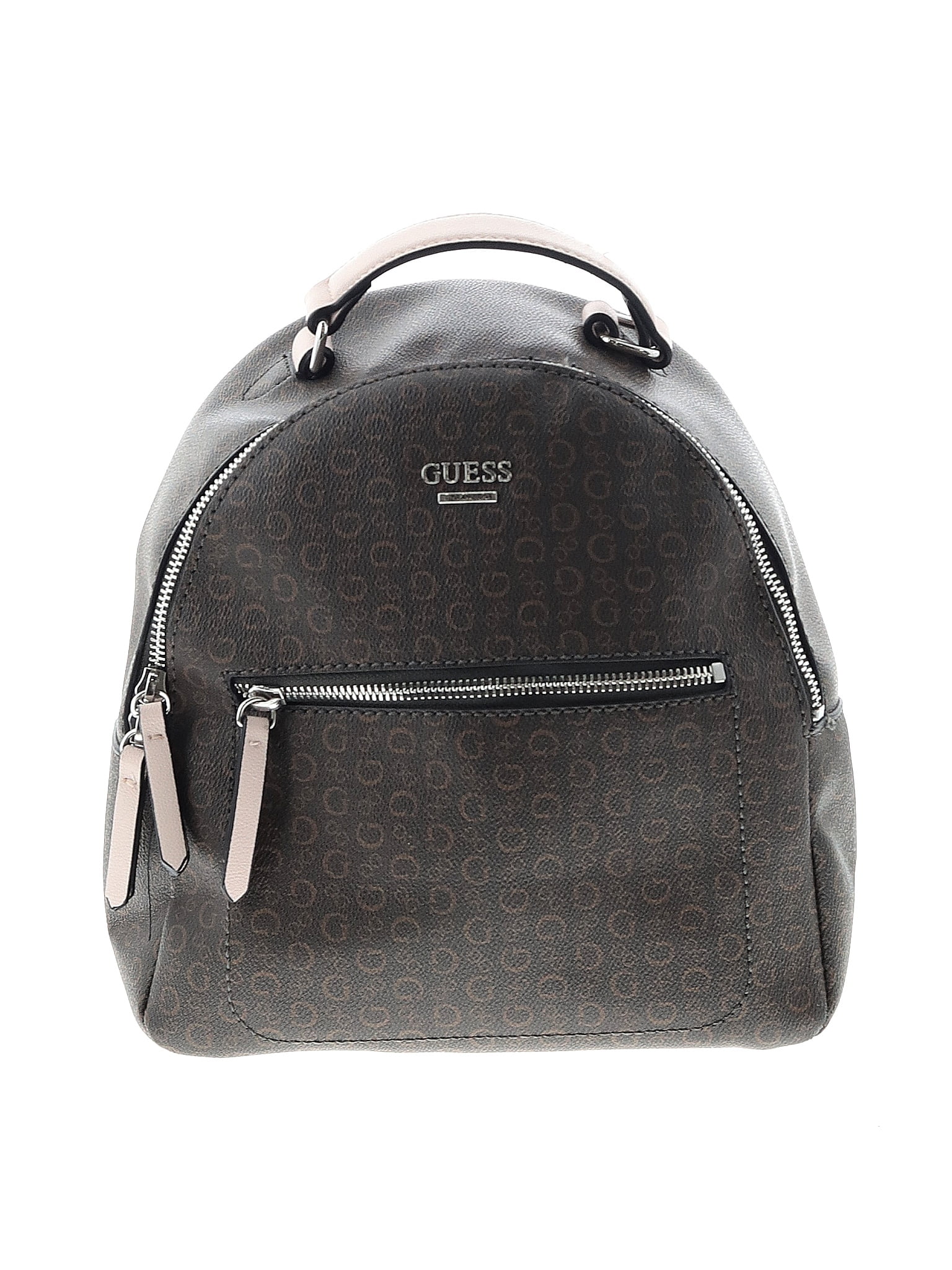 Guess 100% Polyurethane Gray Backpack One Size - 66% off | ThredUp