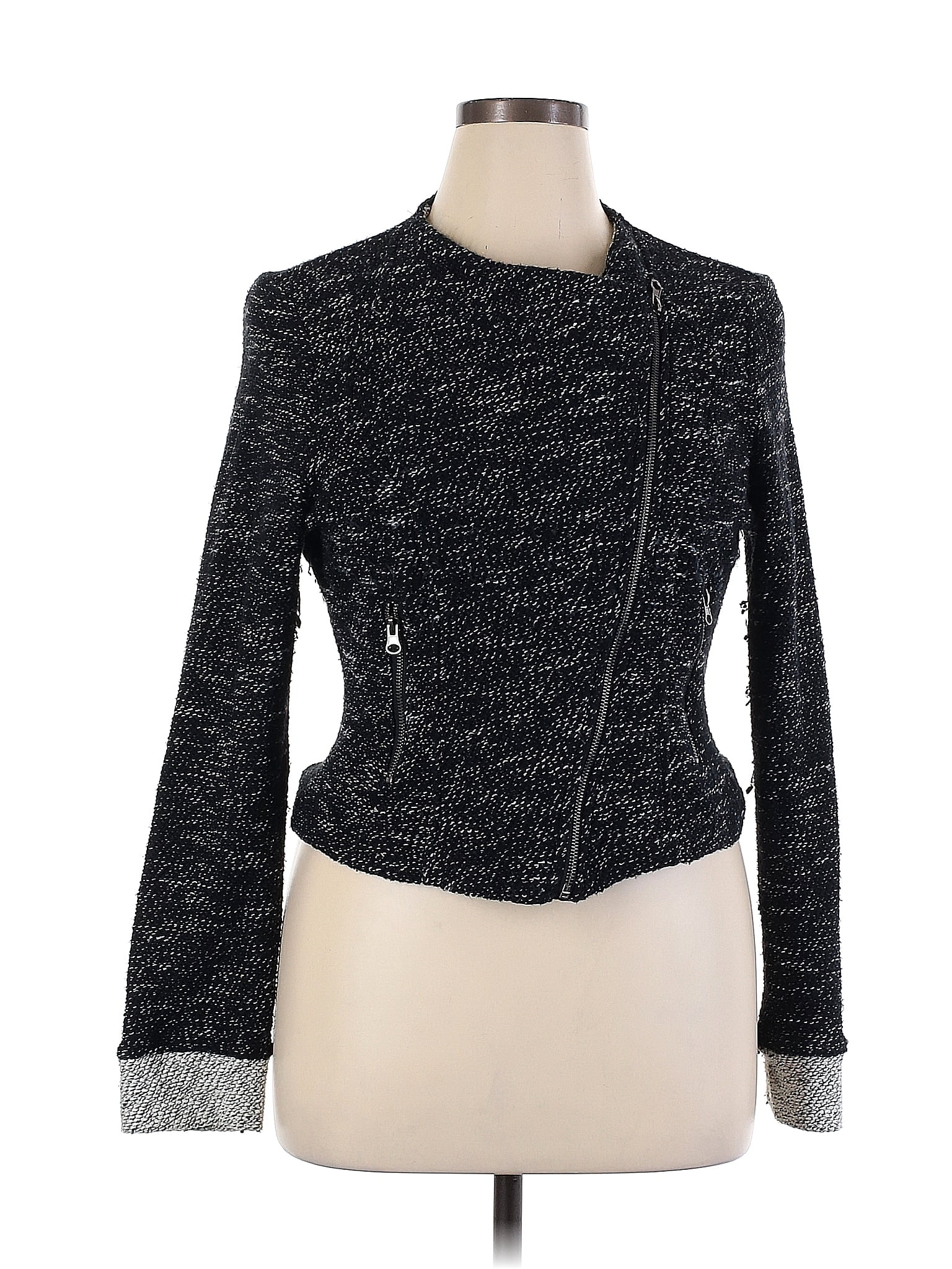 BNCI by Blanc Noir Black Jacket Size XL - 75% off | ThredUp