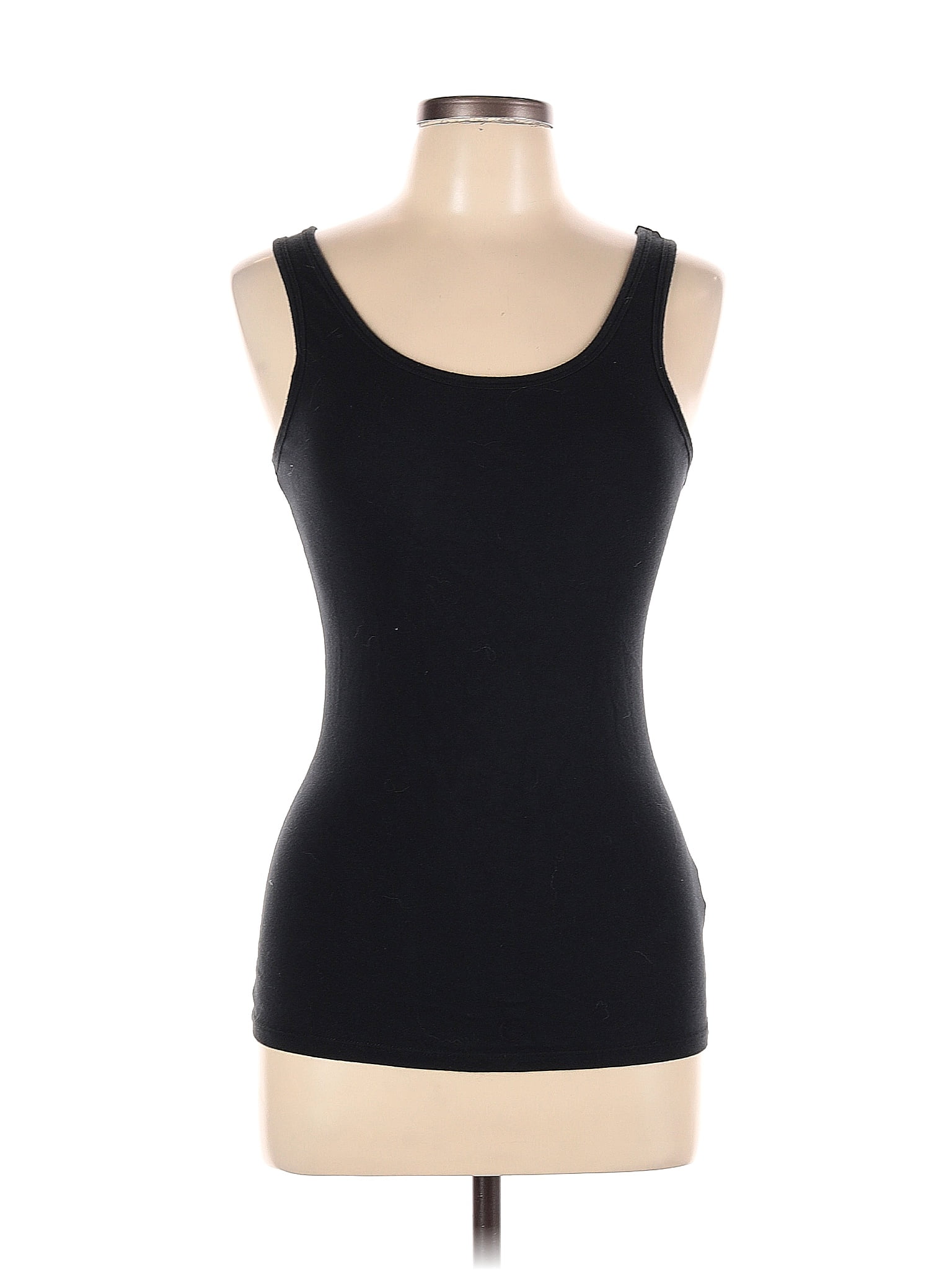 SO Solid Black Tank Top Size L - 50% off | ThredUp