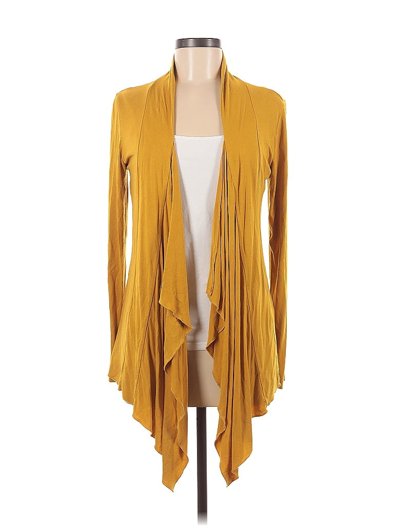 Urban Coco Gold Cardigan Size M - 59% off | ThredUp