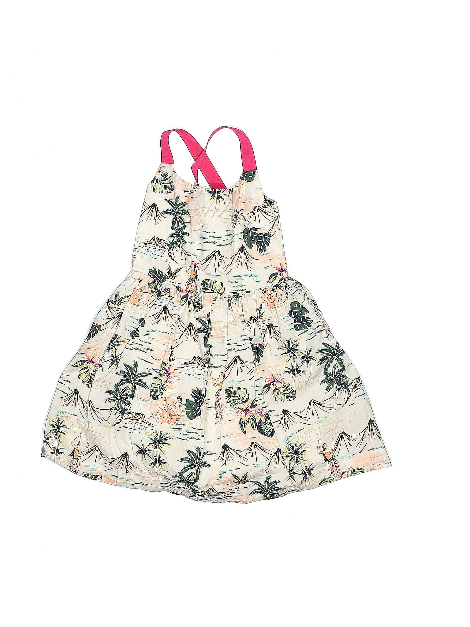Classic Prep Floral Ivory Dress Size 3T - 73% off | ThredUp
